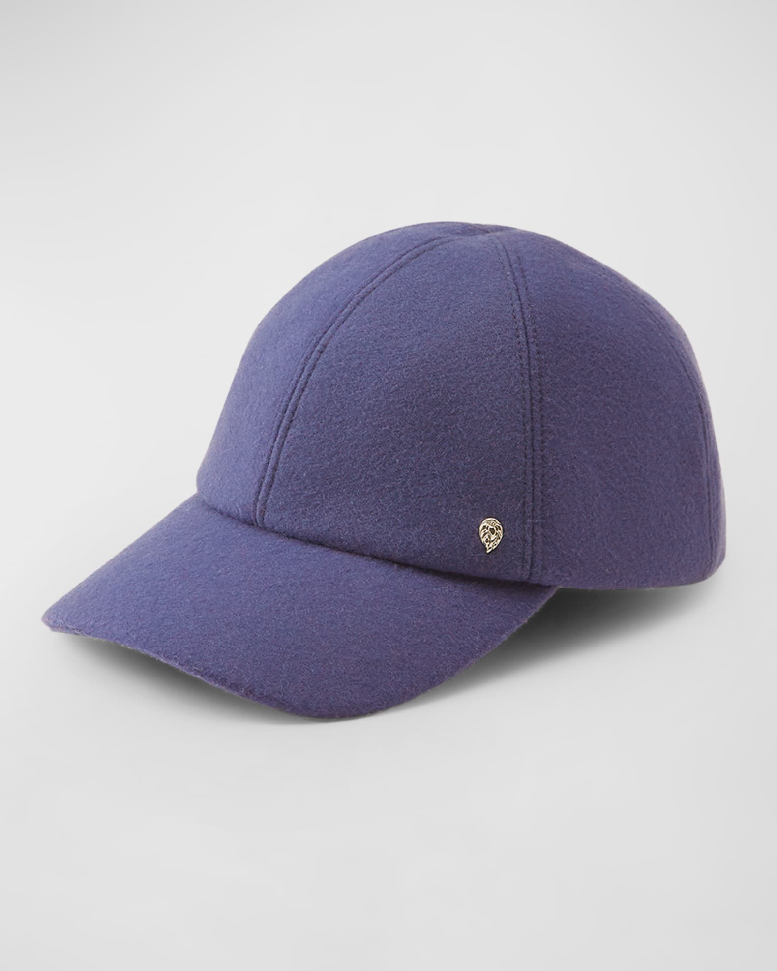 Helen Kaminski Adwa Wool-Blend Baseball Cap | Neiman Marcus