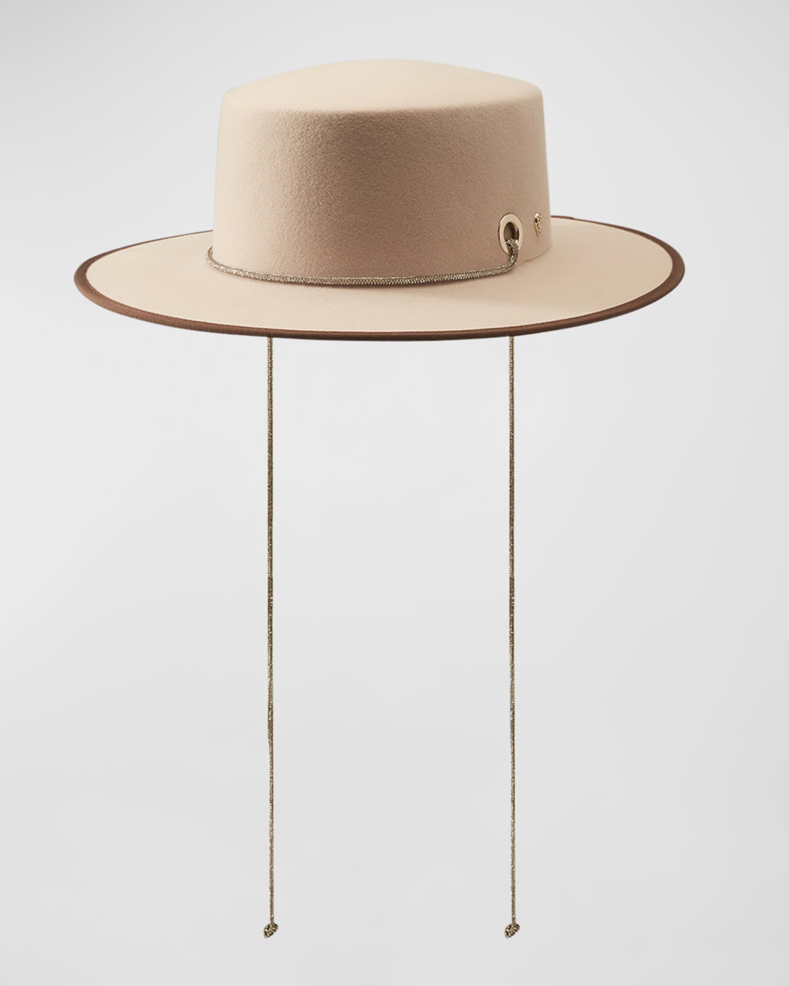 Helen Kaminski Nadia Wool Boater Hat | Neiman Marcus