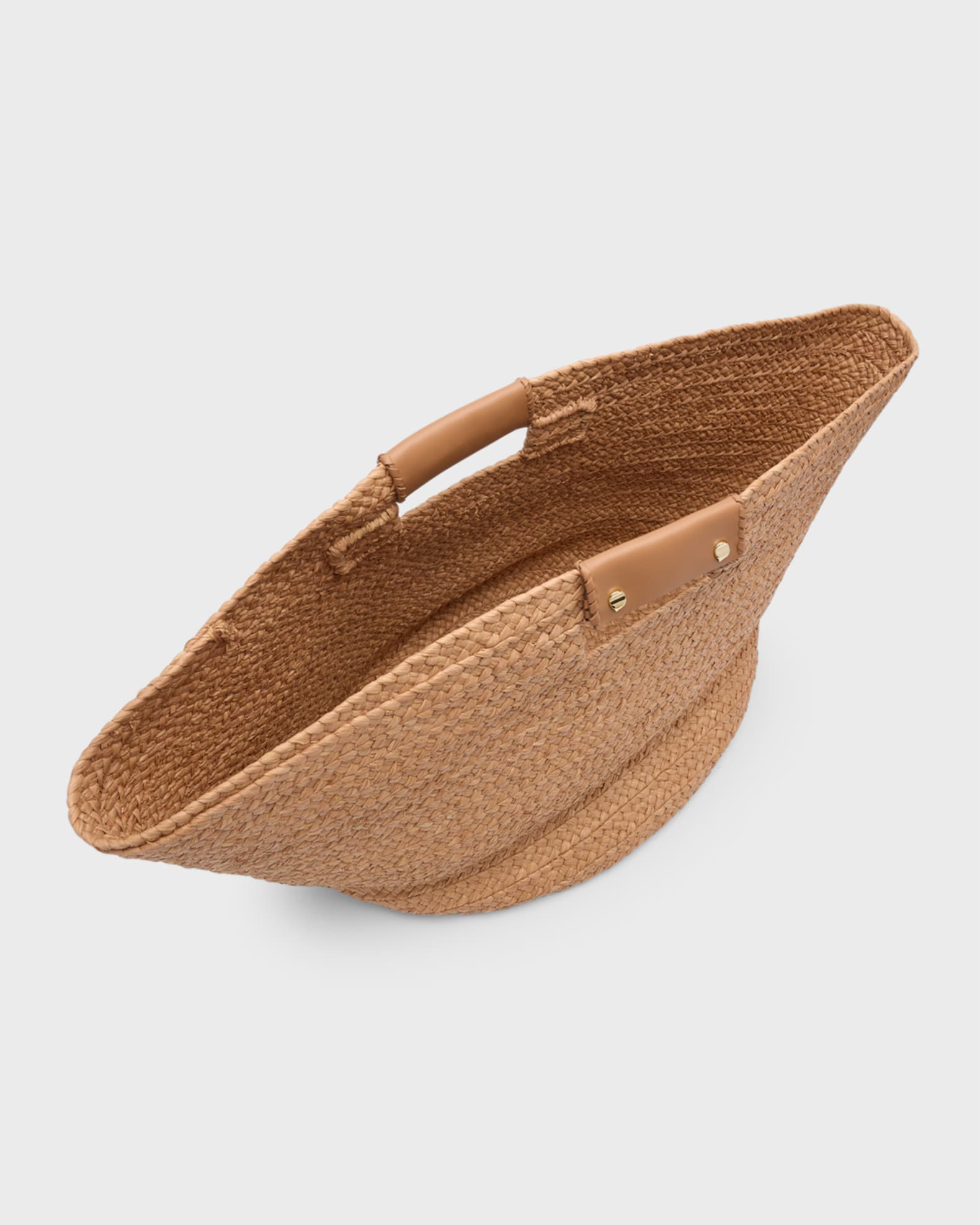 Helen Kaminski Leonor Foldable Braided Tote Bag | Neiman Marcus