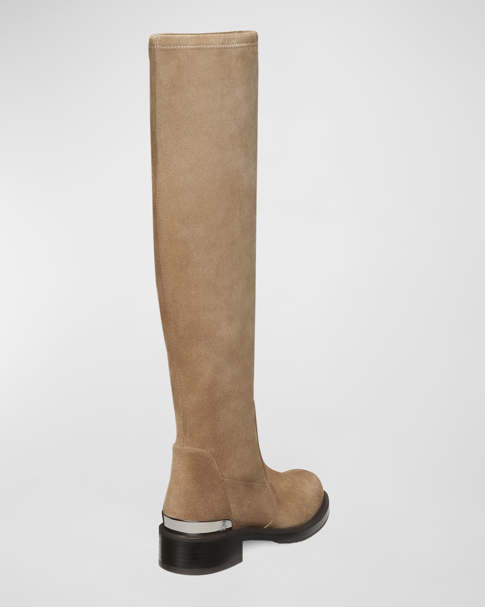 Stuart Weitzman Mercer Bold Suede Knee Boots | Neiman Marcus