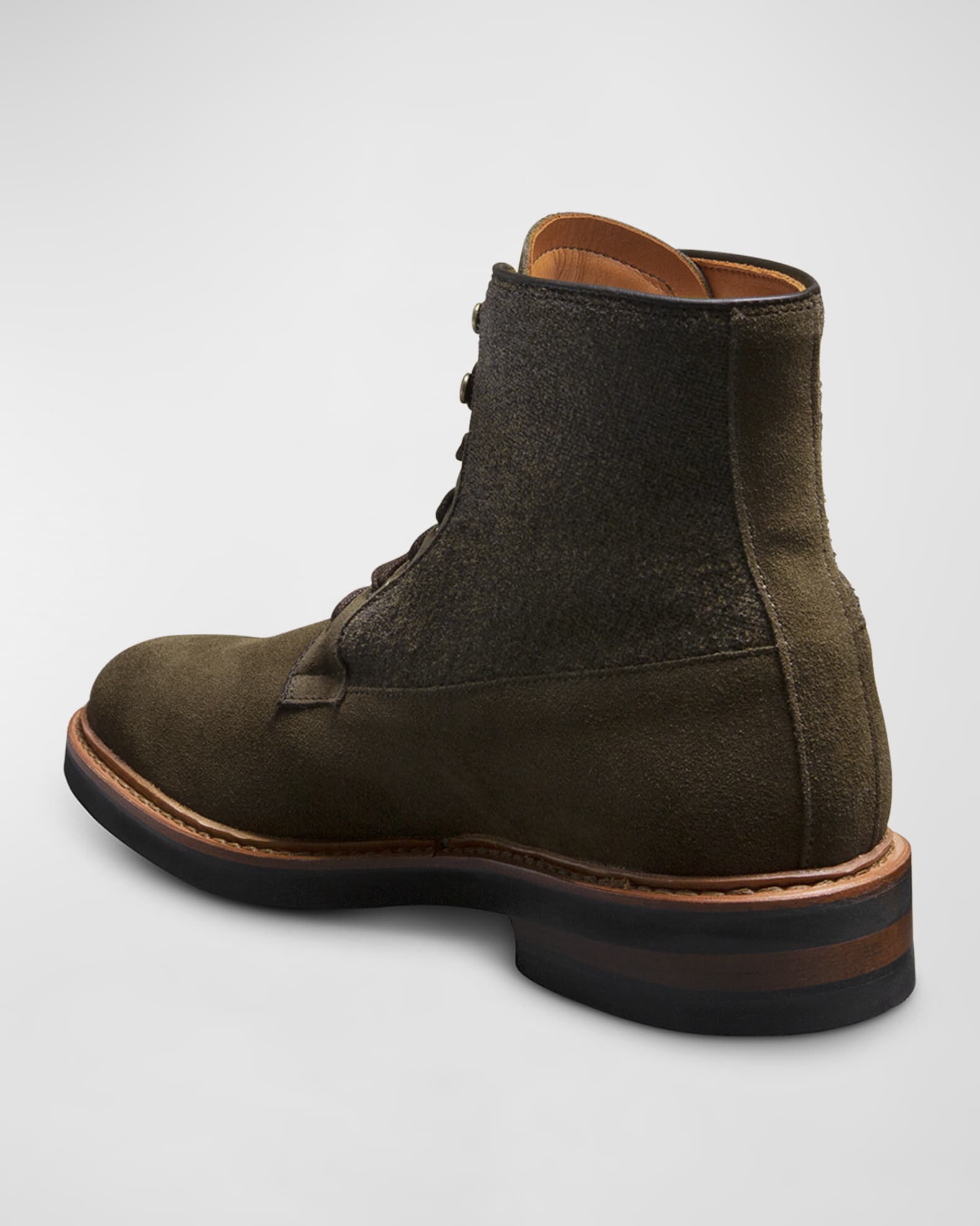 Allen Edmonds Men's Dain Suede Lace-Up Boots | Neiman Marcus