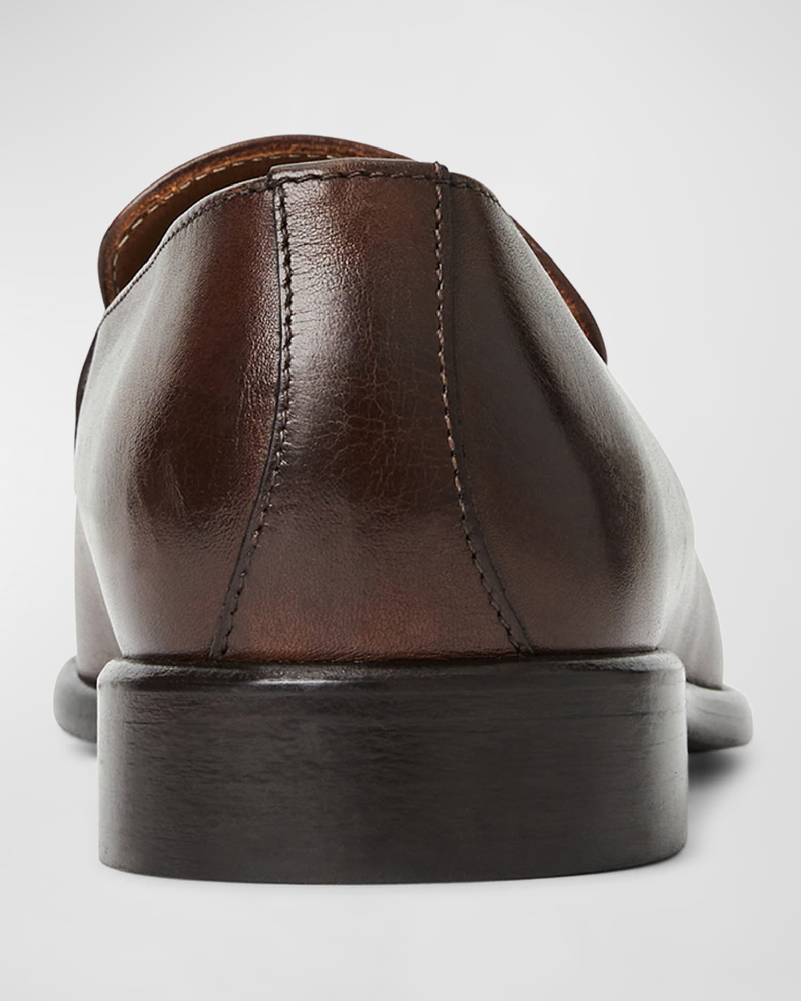 Bruno Magli Men's Sante Double-Gore Leather Bit Loafers | Neiman Marcus