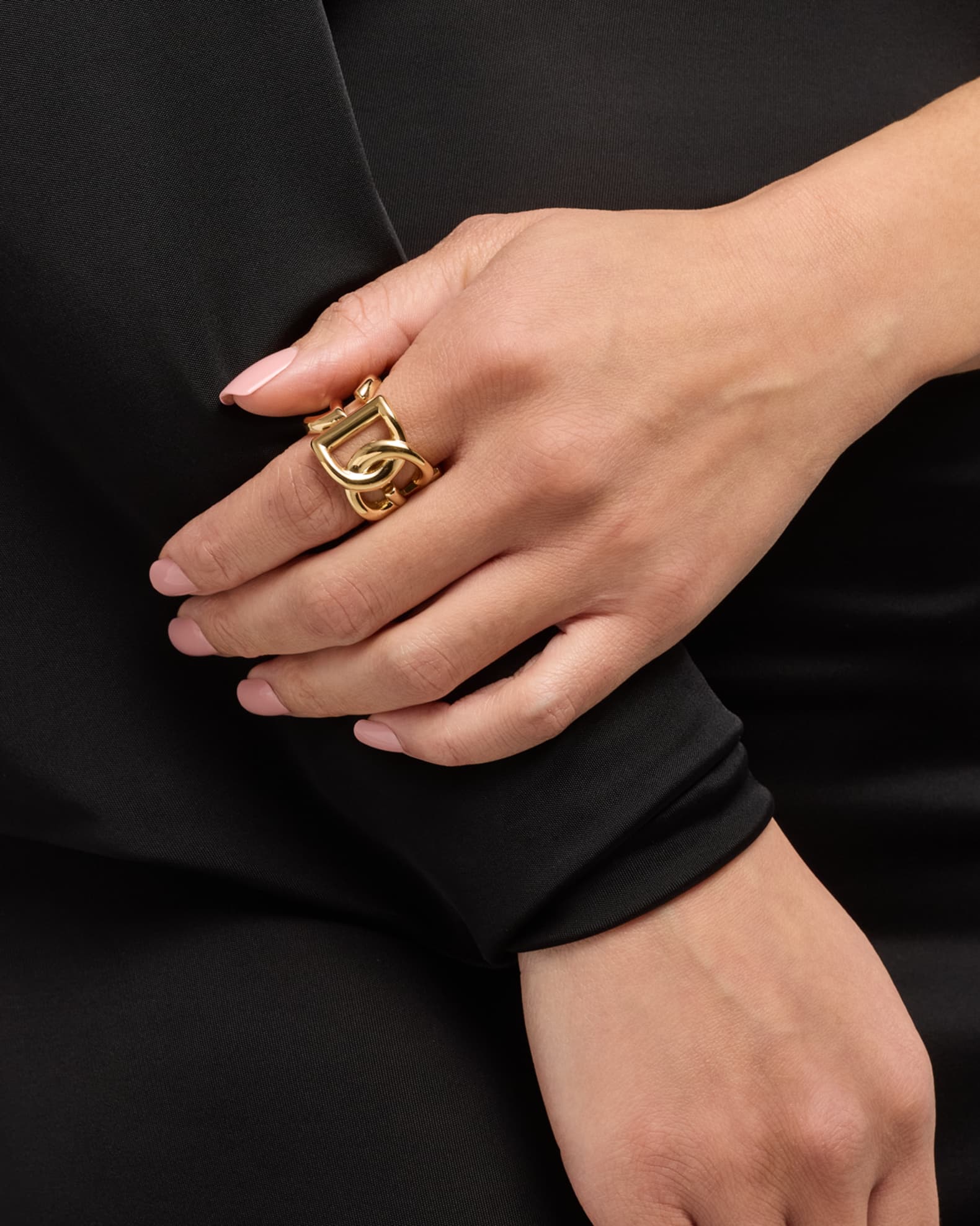 Dolce&Gabbana DG Cuff Ring | Neiman Marcus