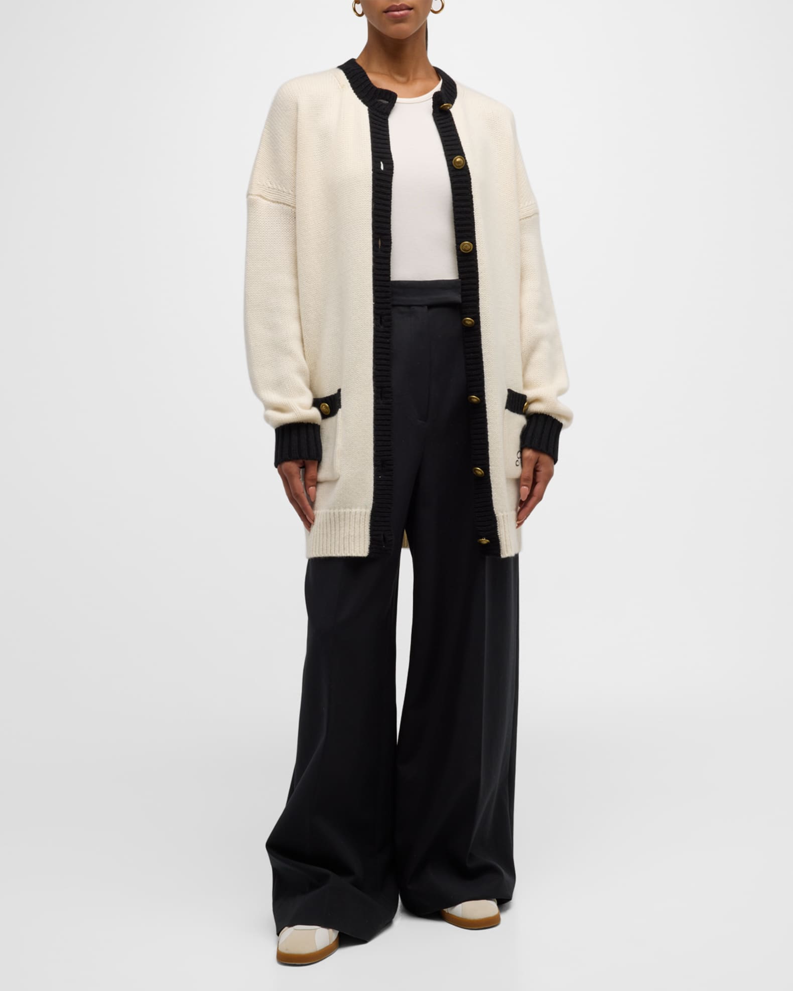 FRAME x Ritz Paris FRAME x Ritz Paris Cashmere Cardigan | Neiman Marcus