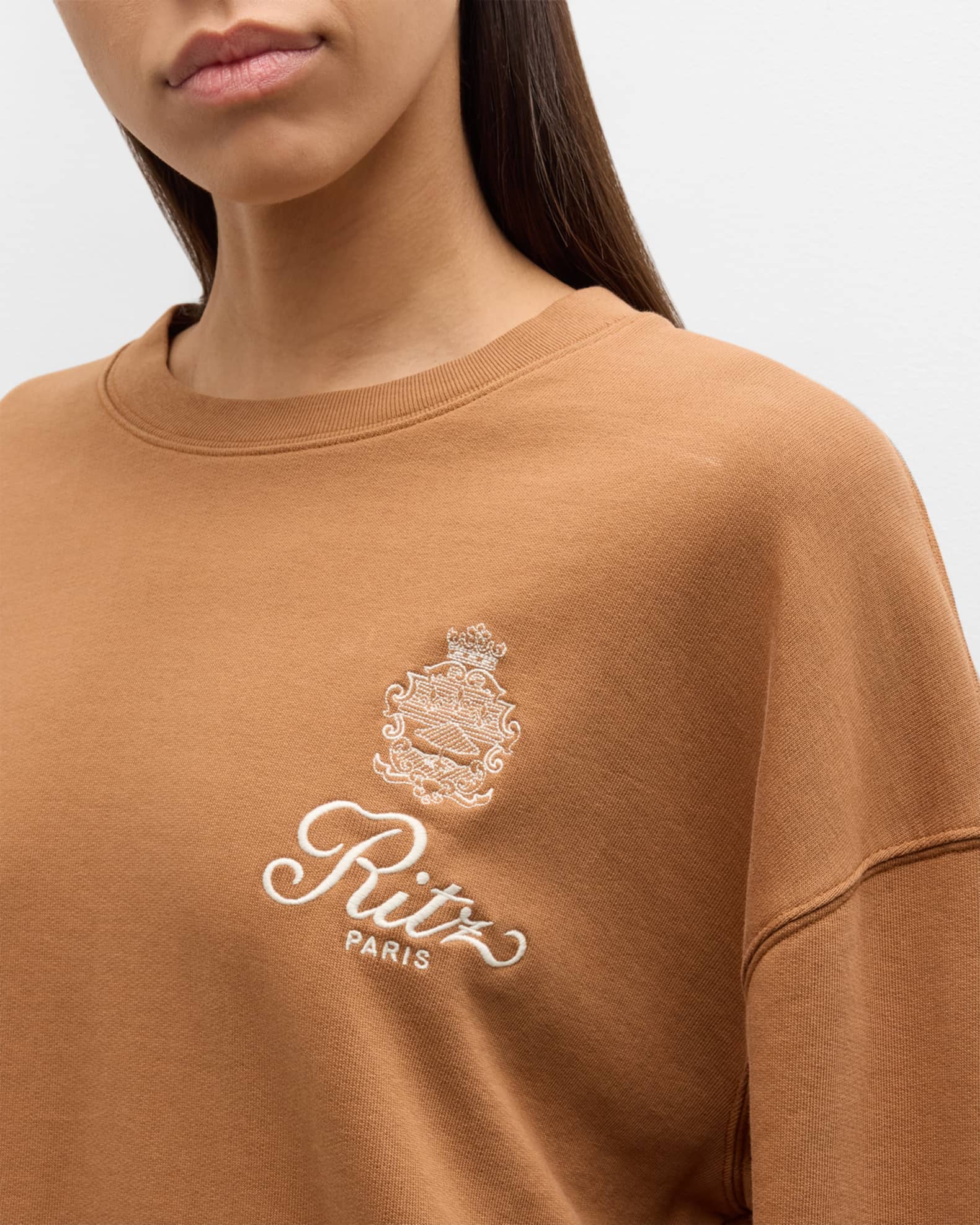 FRAME x Ritz Paris FRAME x Ritz Paris Breakfast In Bed Crewneck ...