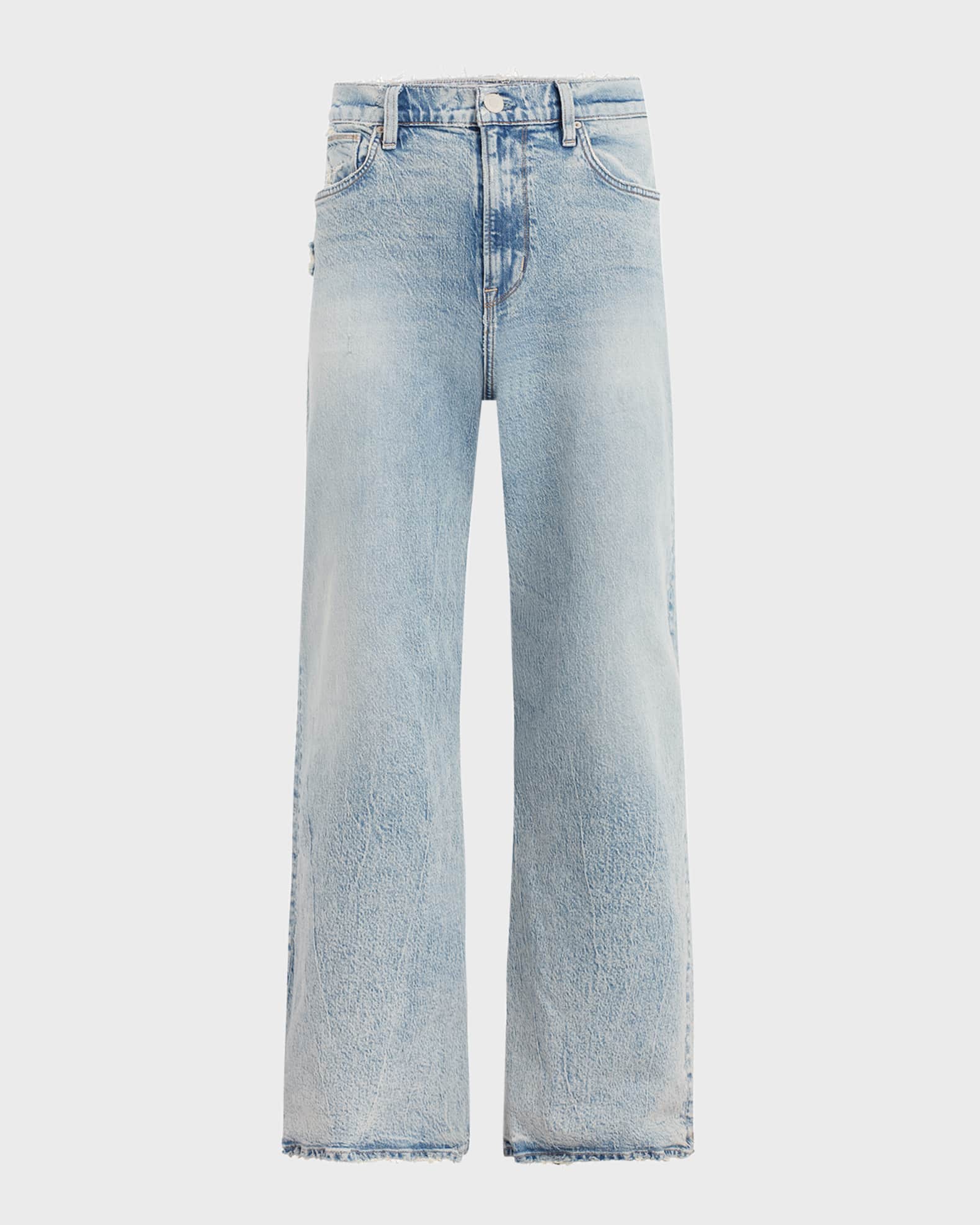 Hudson Men's Wide-Leg Denim Jeans | Neiman Marcus