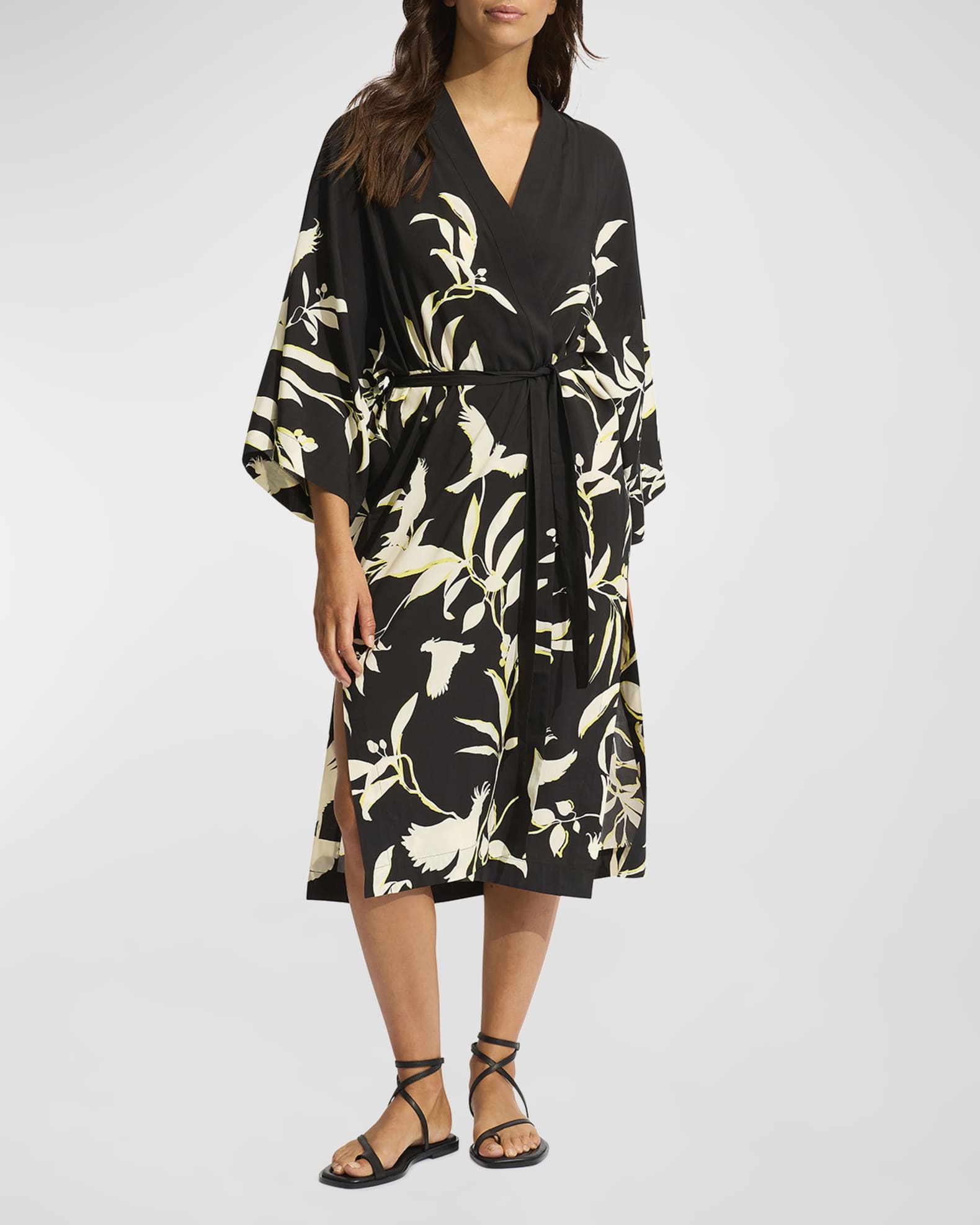 Seafolly Birds of Paradise Kimono | Neiman Marcus