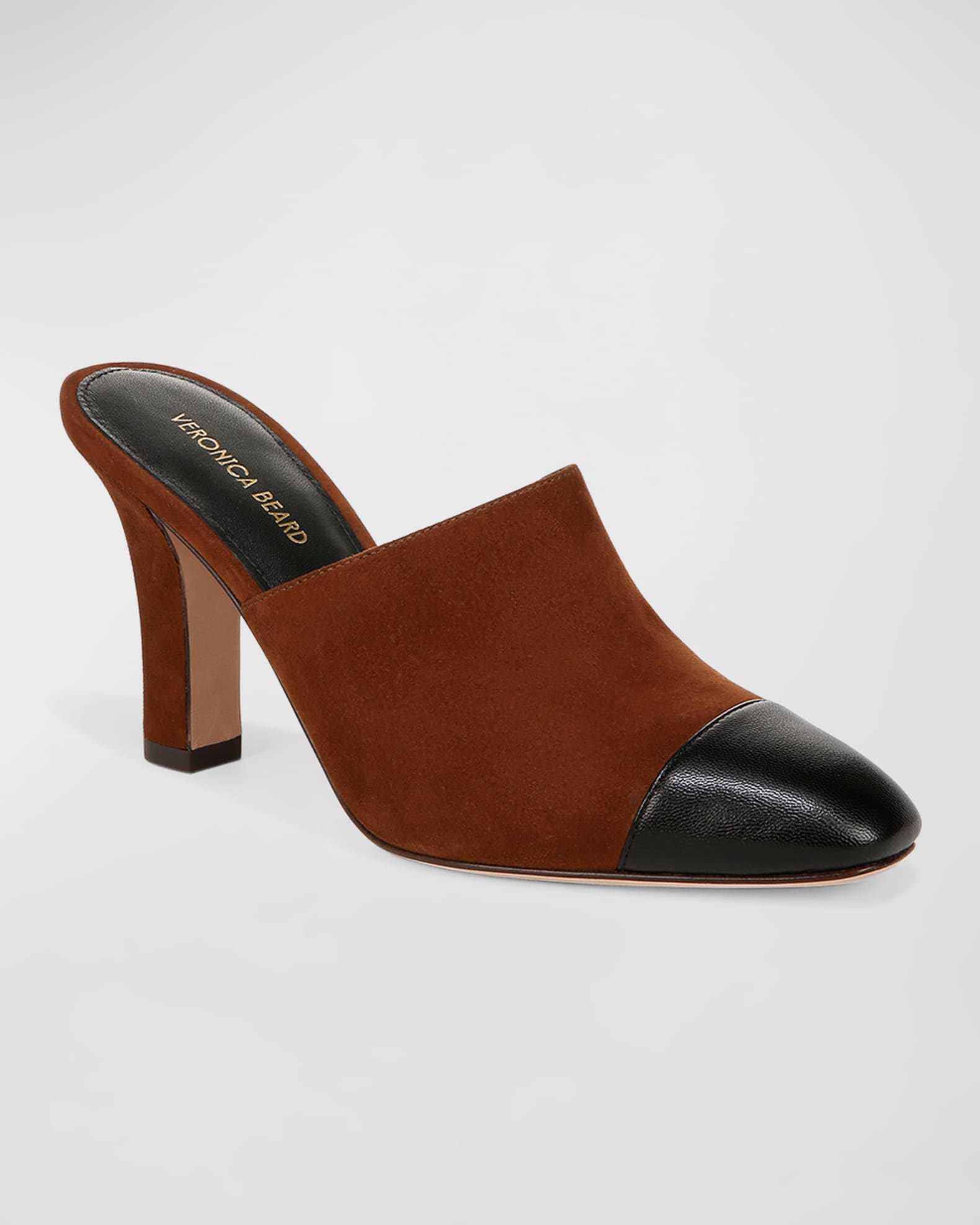 Carlotta Denim Sap-Toe Mules | Neiman Marcus