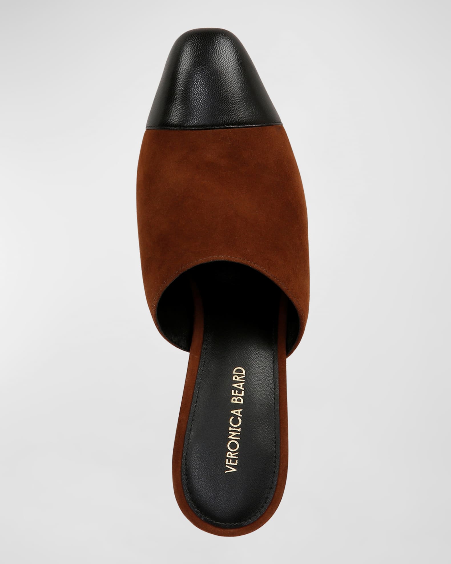 Veronica Beard Carlotta Denim Sap-Toe Mules | Neiman Marcus