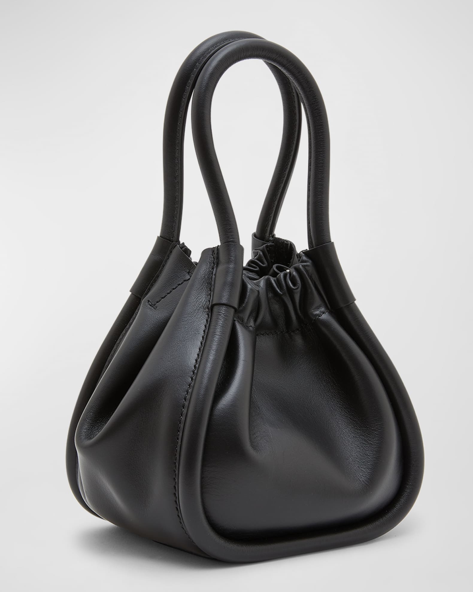 Proenza Schouler XS Ruched Leather Tote Bag | Neiman Marcus