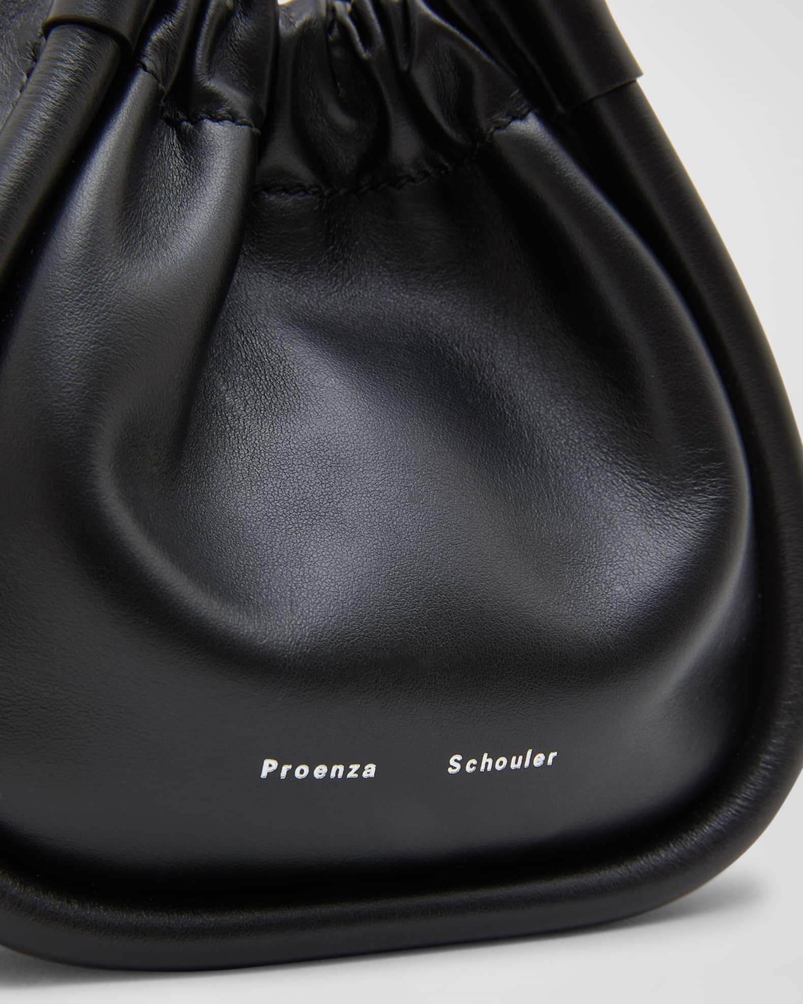 Proenza Schouler XS Ruched Leather Tote Bag | Neiman Marcus