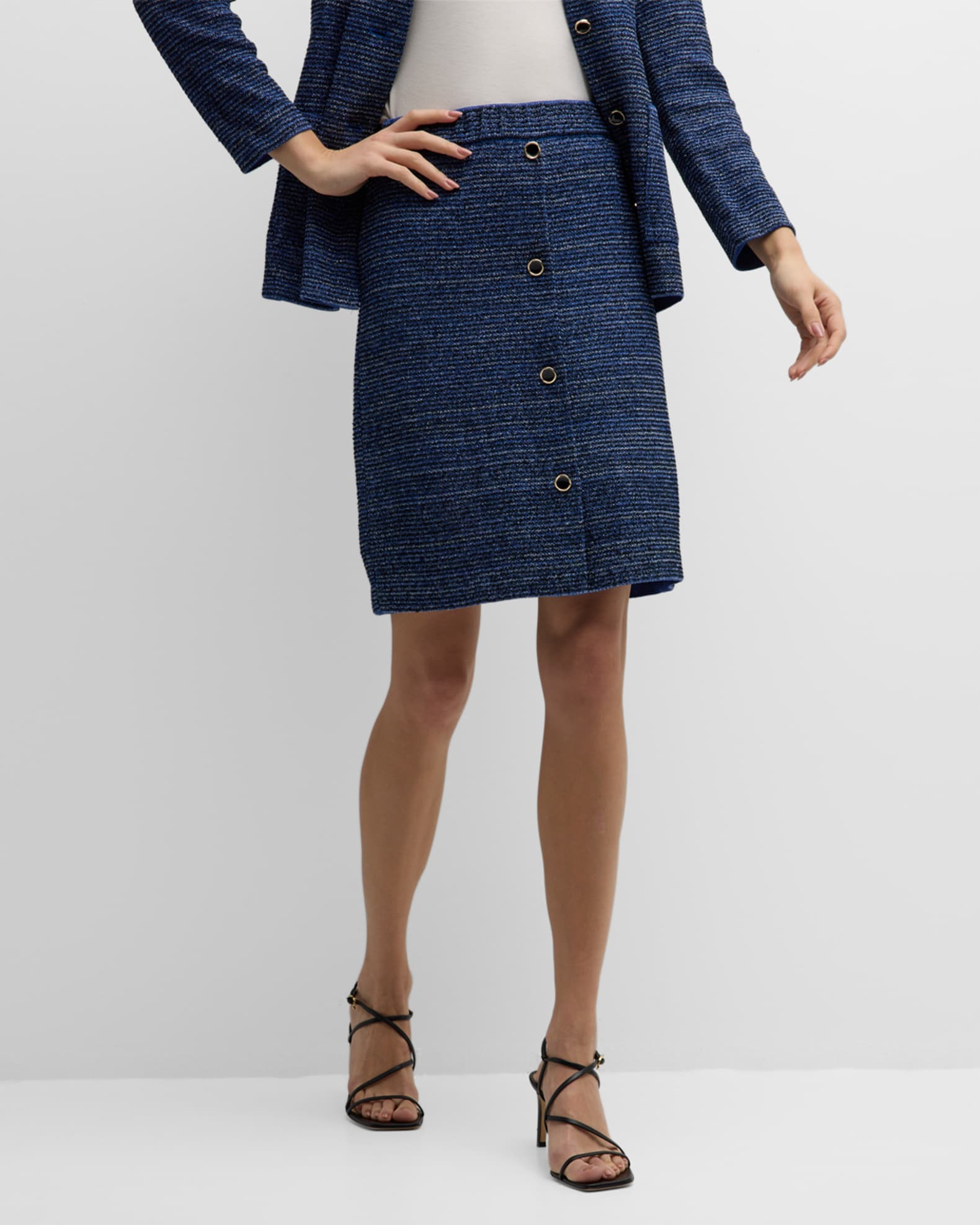 Shimmer Tweed Knit Collection | Neiman Marcus