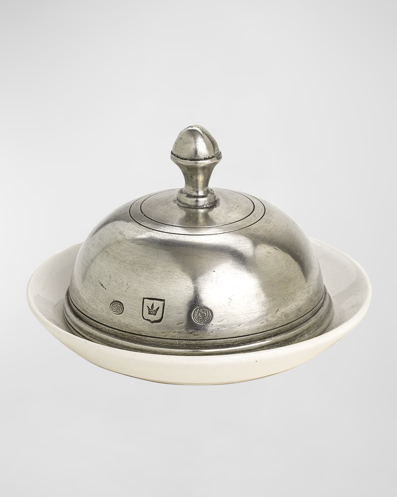 Arte Italica Tuscan Round Butter Dish | Neiman Marcus