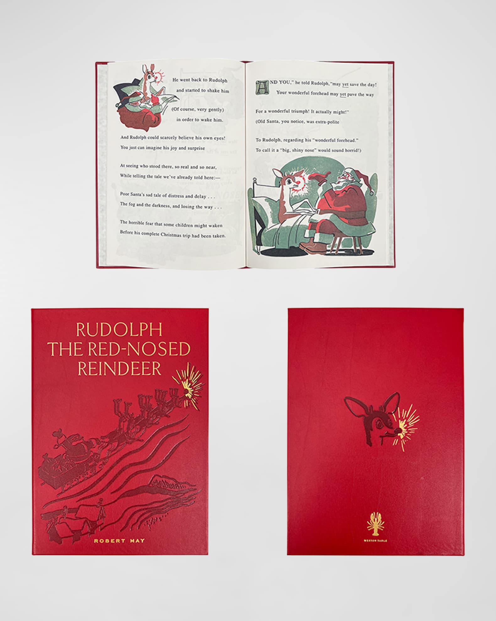 Graphic Image "Rudolph the Red-Nosed Reindeer" Book by Robert L. May ...
