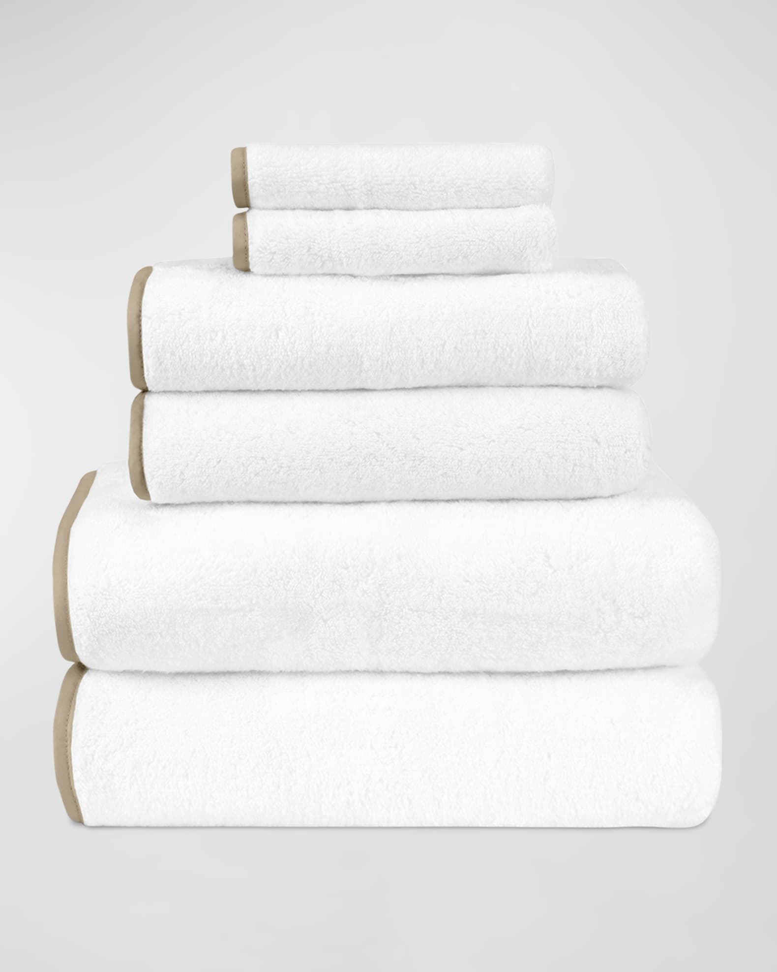 Home Treasures Bodrum 6-Piece Turkish Terry Cloth Bath Towel Set ...