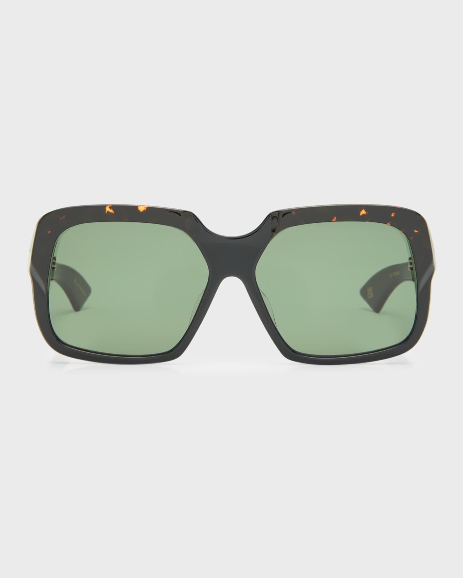 Karen Walker Logo Acetate Square Sunglasses | Neiman Marcus
