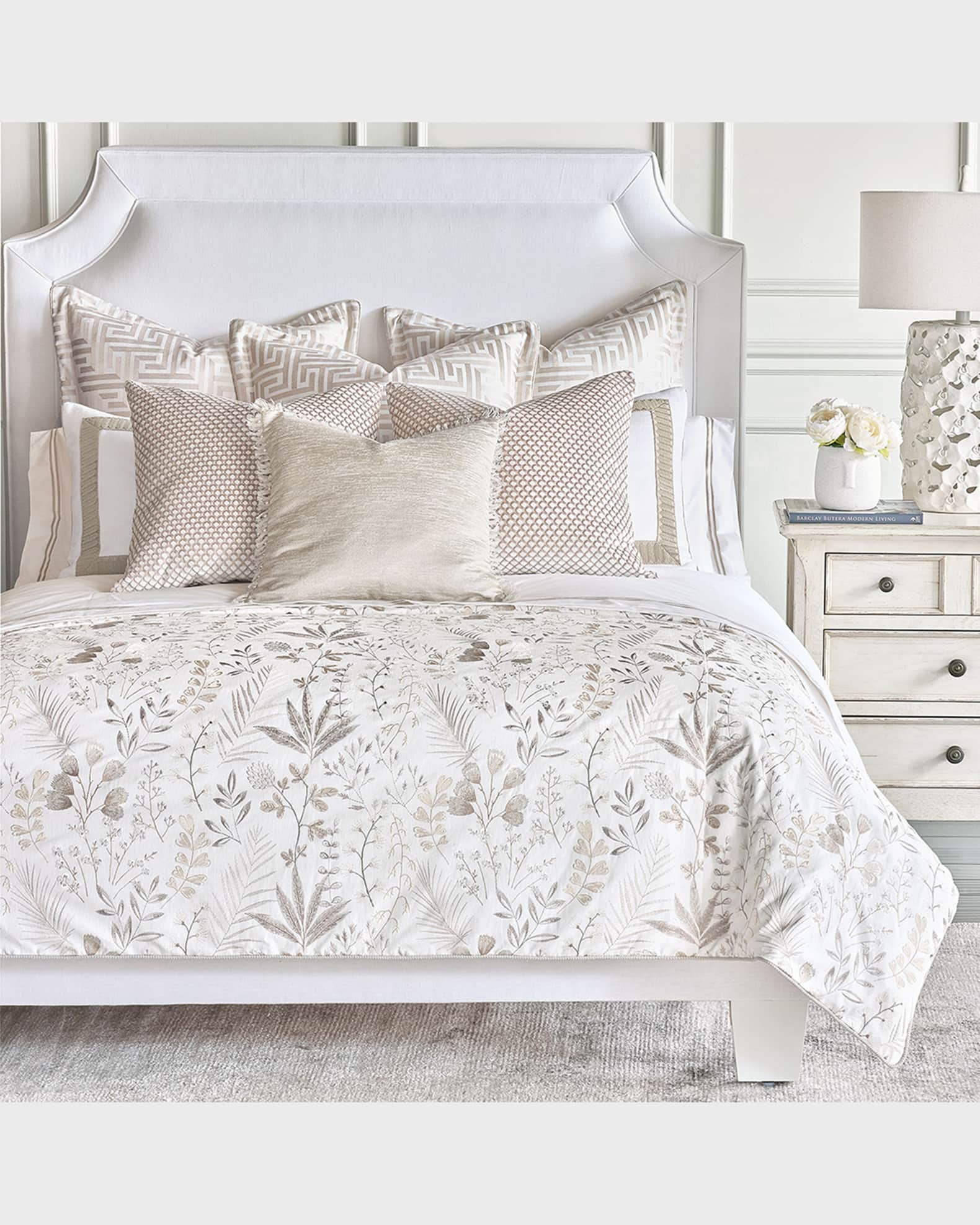 Barclay Butera by Eastern Accents Sussex Embroidered Duvet Cover, QN ...