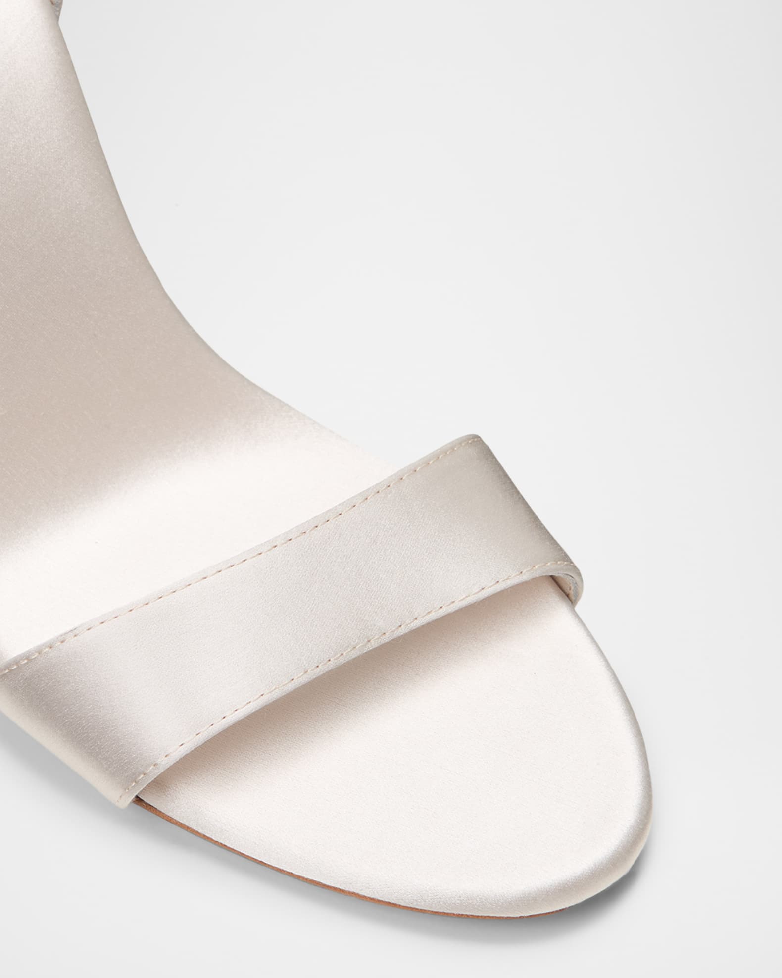 Loeffler Randall Malia Satin Ankle-Strap Sandals | Neiman Marcus