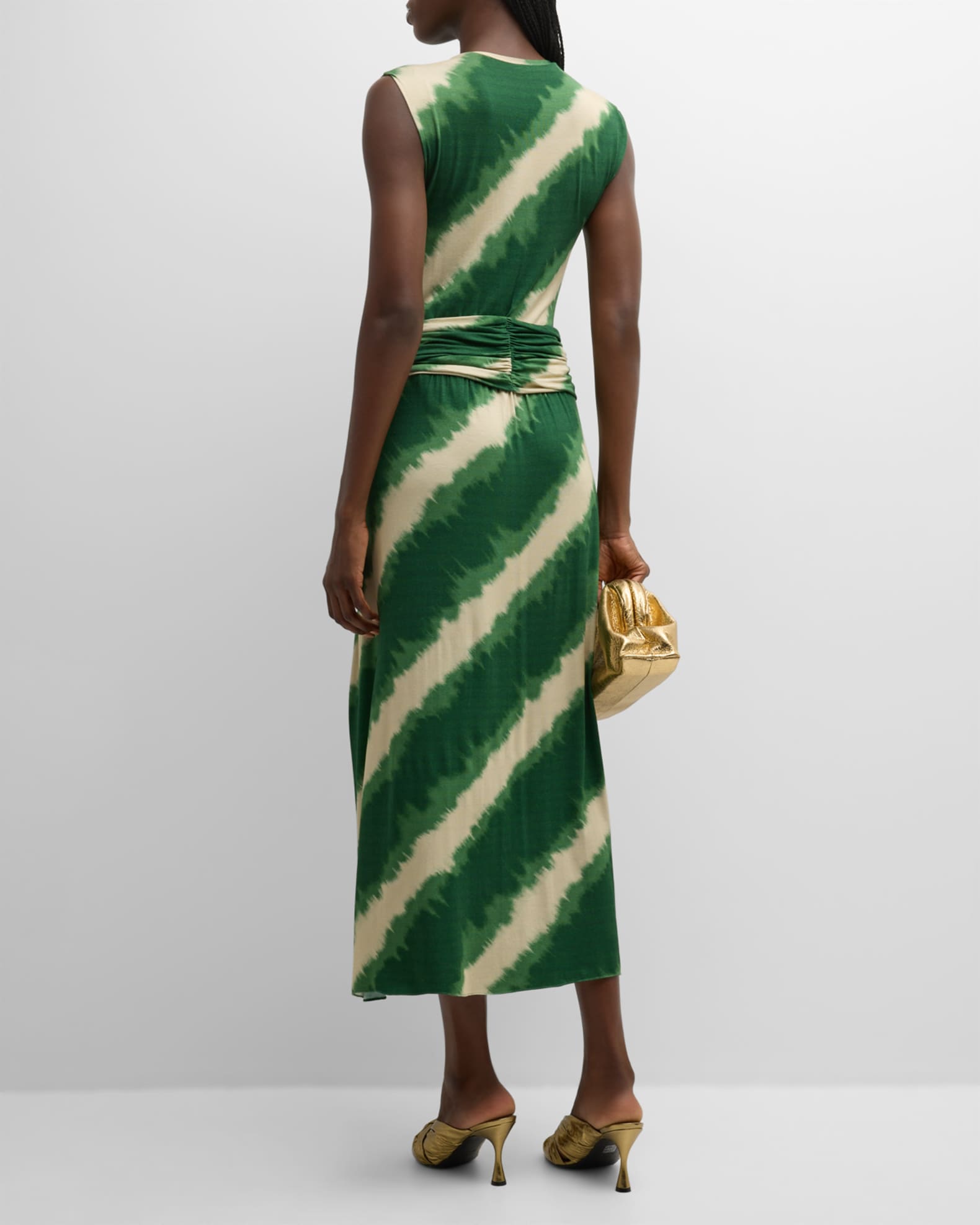 Johanna Ortiz Wrapped In Color Ankle Dress | Neiman Marcus