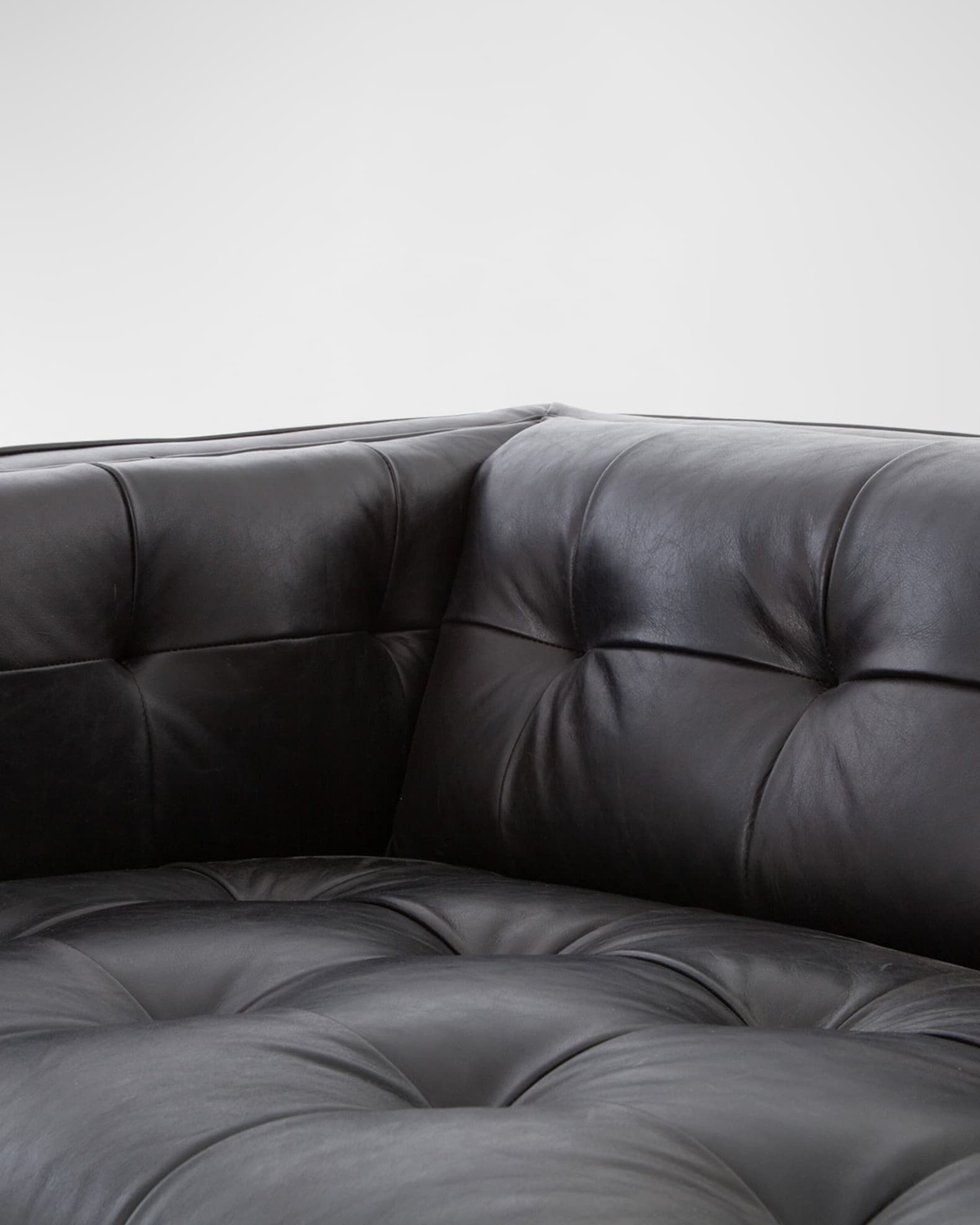 Four Hands Dylan Leather Sofa, 91" | Neiman Marcus