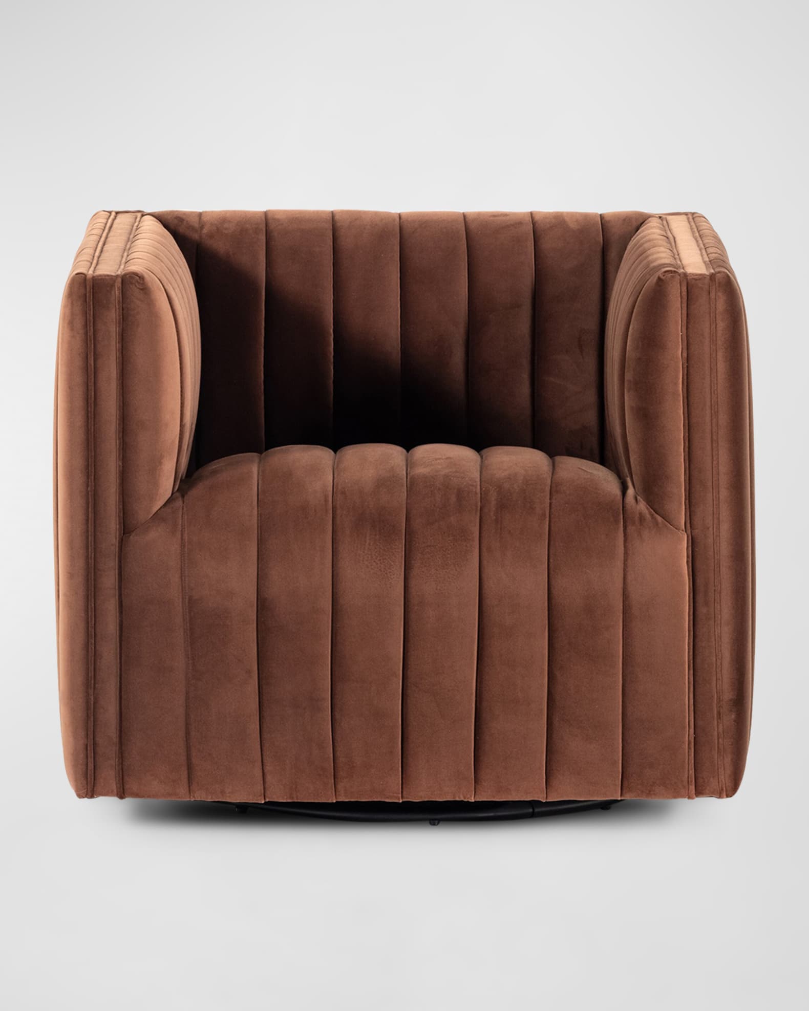 Four Hands Augustine Velvet Swivel Chair | Neiman Marcus