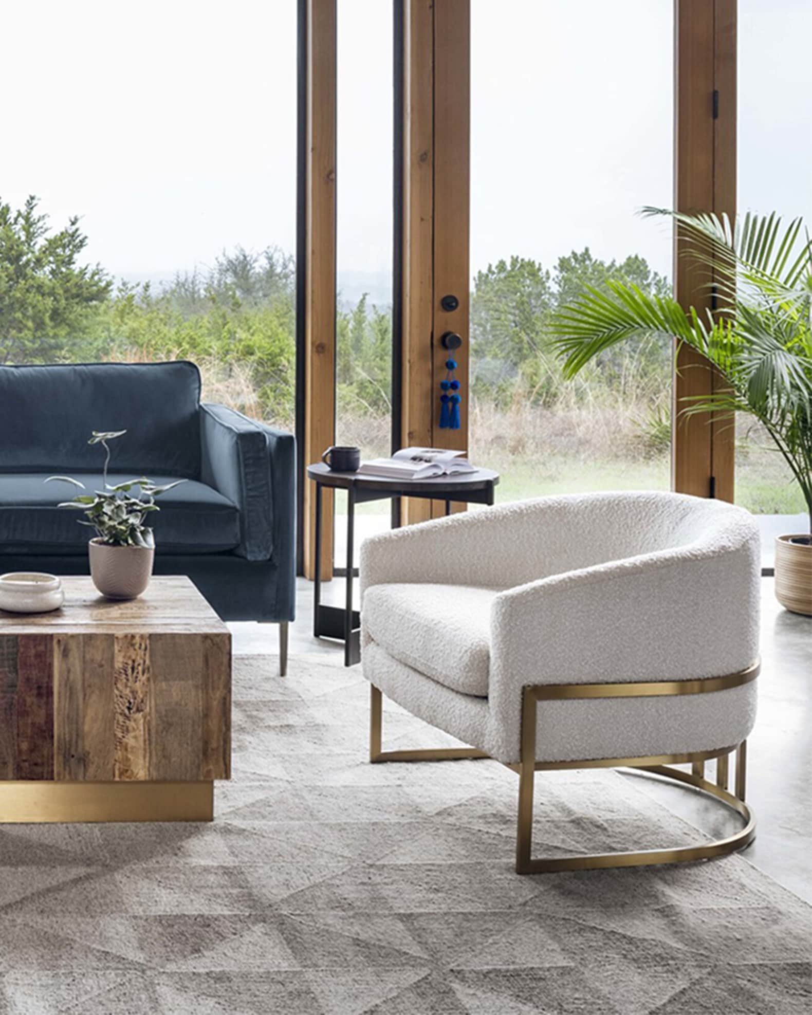 Four Hands Corbin Boucle Chair | Neiman Marcus