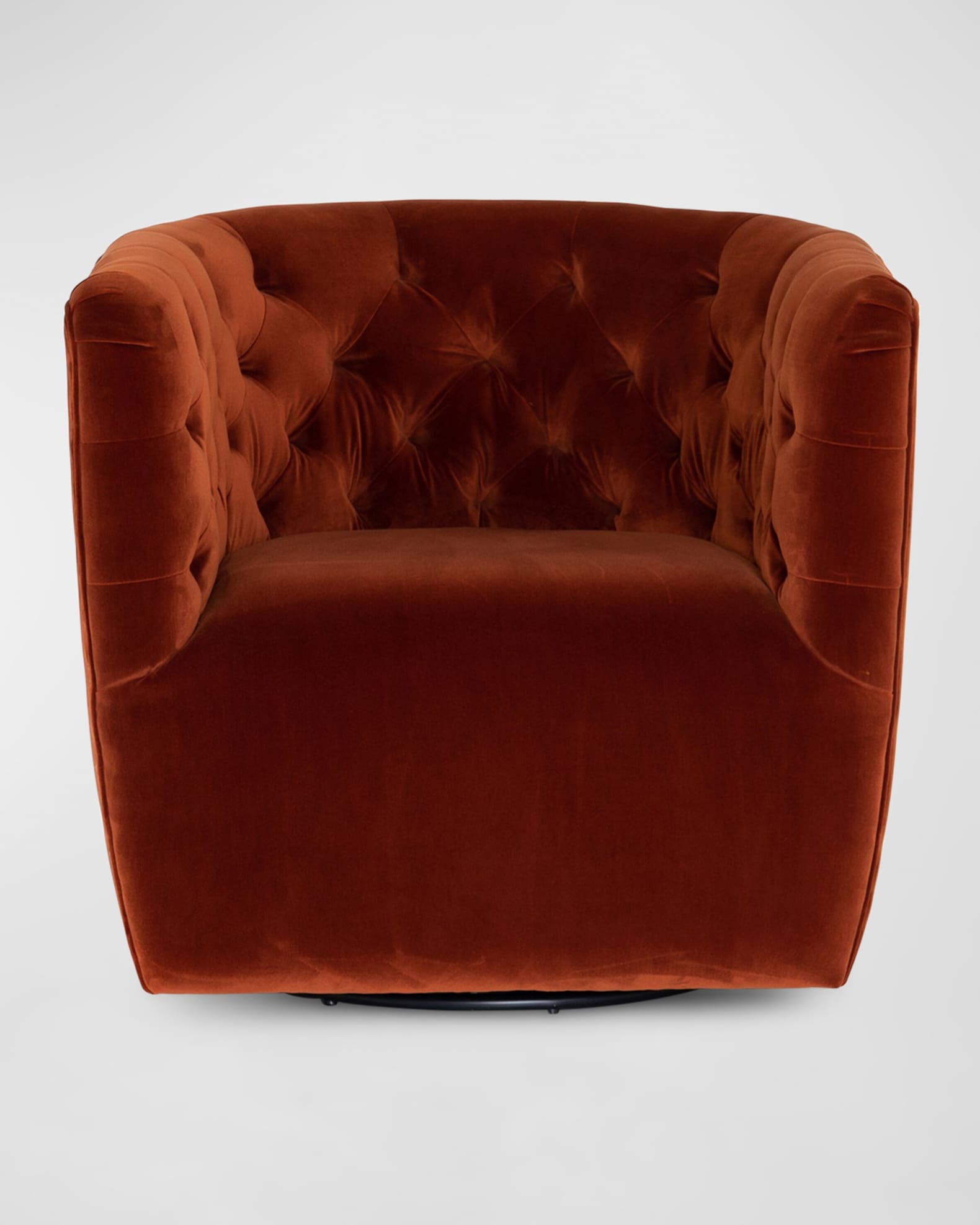 Four Hands Hanover Tufted Swivel Chair | Neiman Marcus