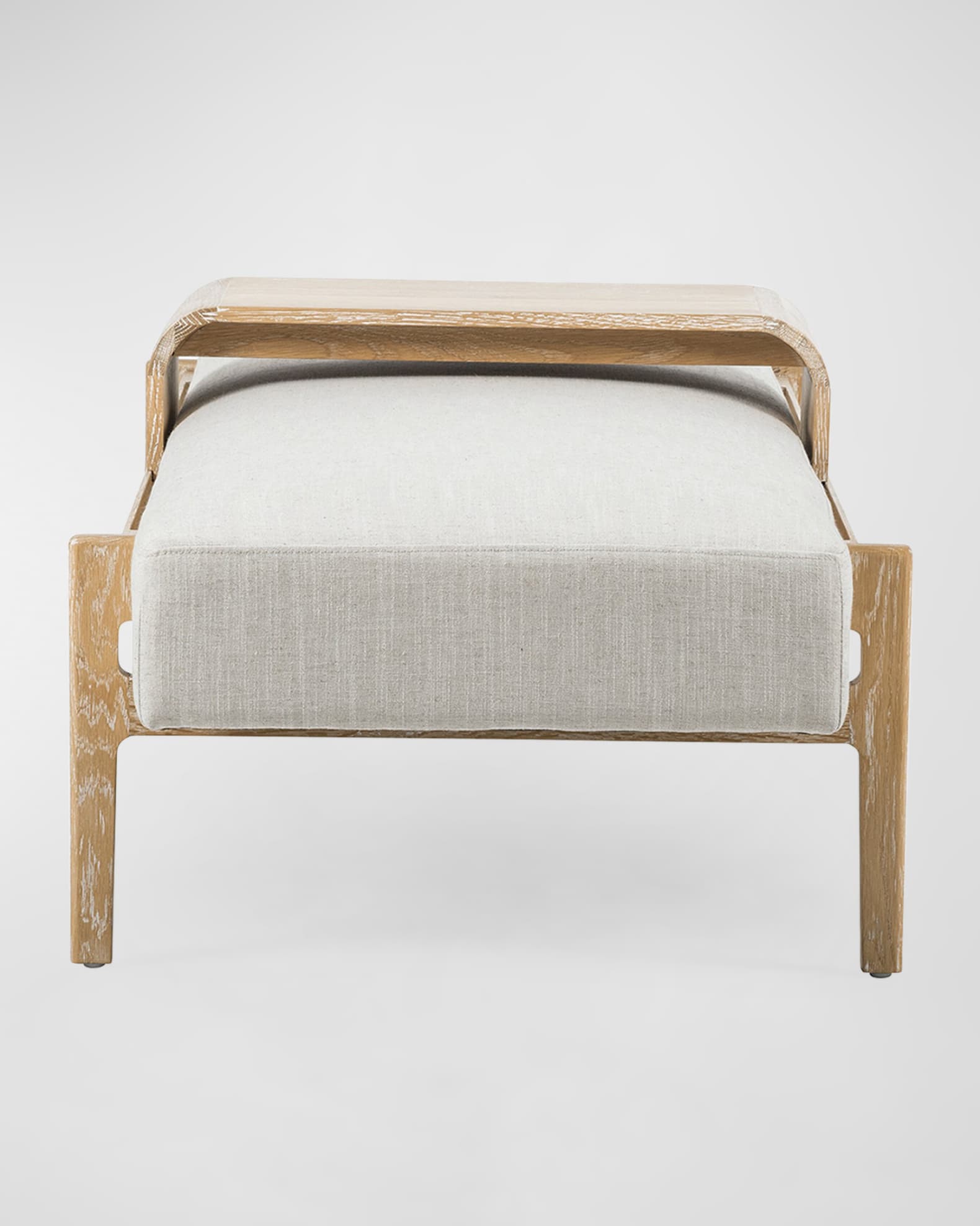 Four Hands Fawkes Bench with Tray, 79" | Neiman Marcus