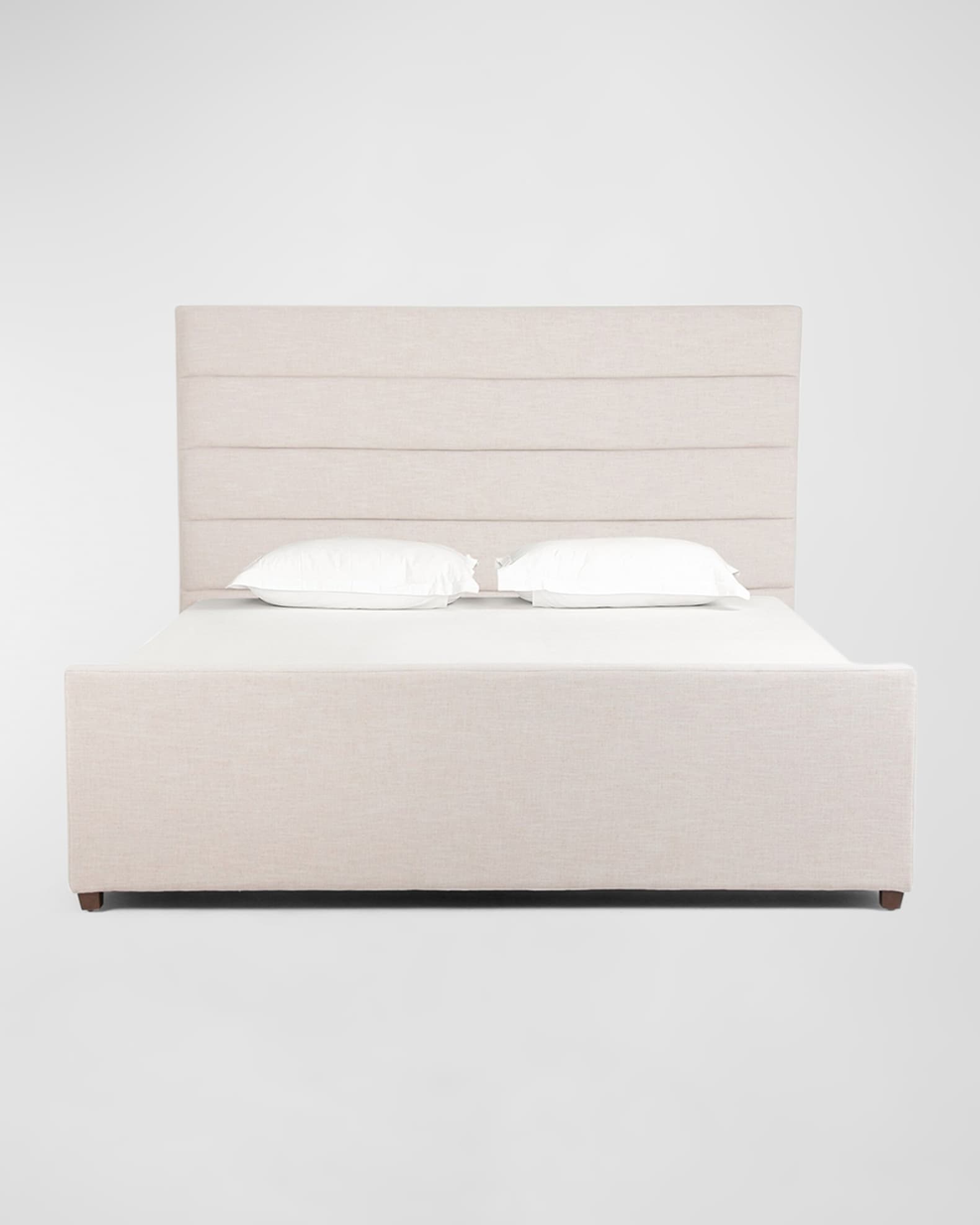 Four Hands Daphne Channel-Tufted Queen Bed | Neiman Marcus