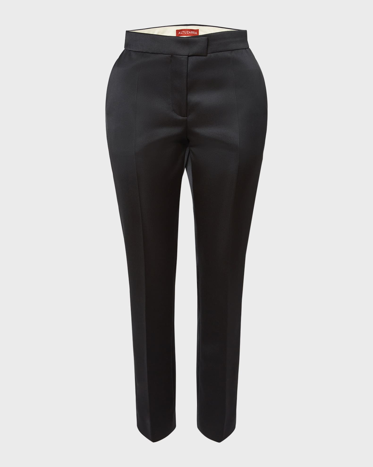 Altuzarra Todd Pleated Satin Pants | Neiman Marcus