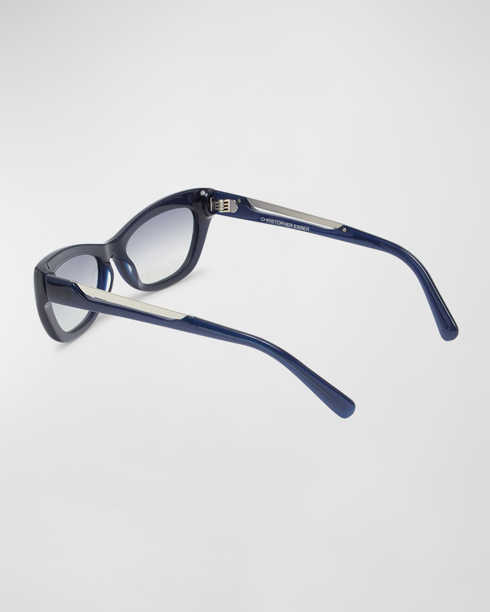 Christopher Esber Dillon Acetate Cat-Eye Sunglasses | Neiman Marcus