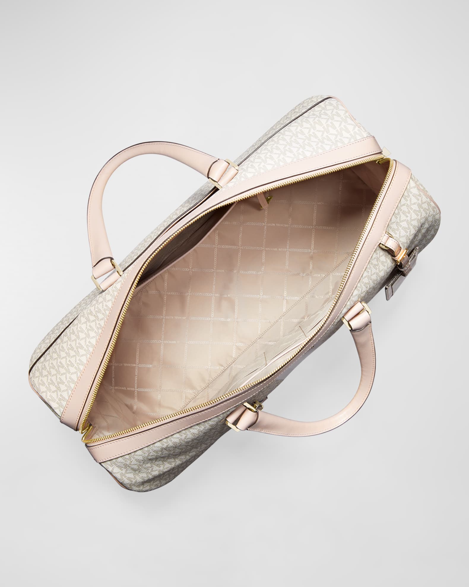 MICHAEL Michael Kors XL Monogram Zip Weekender Bag | Neiman Marcus