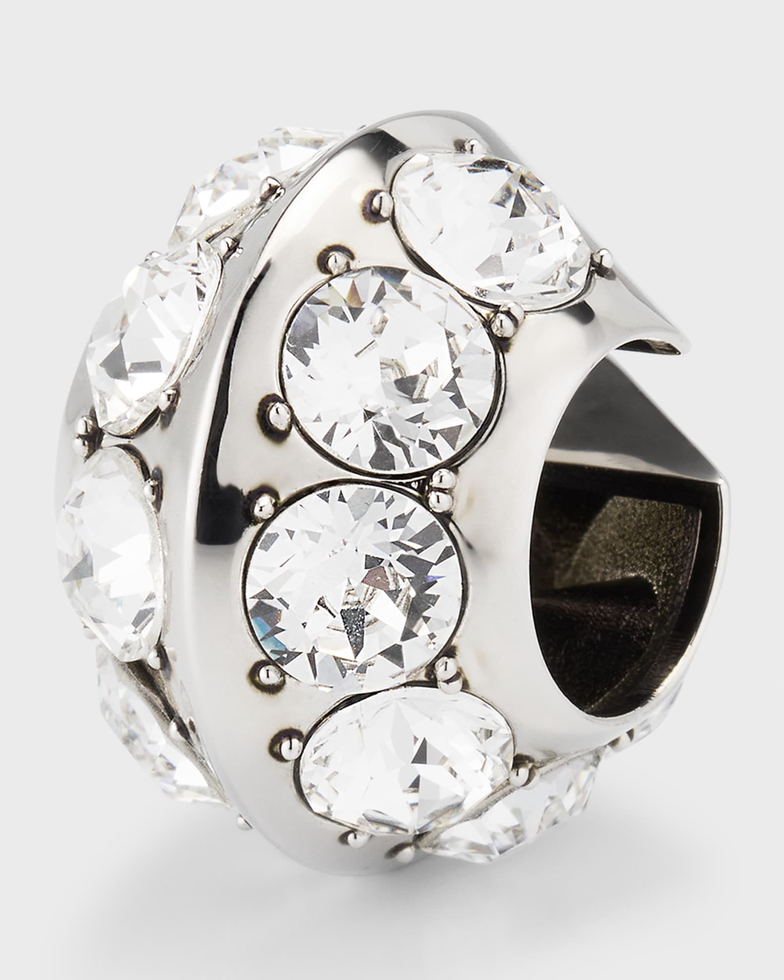 Alexander McQueen Hexagonal Crystal Ear Cuff | Neiman Marcus Alexander McQueen Hexagonal Crystal Ear Cuff | Neiman Marcus