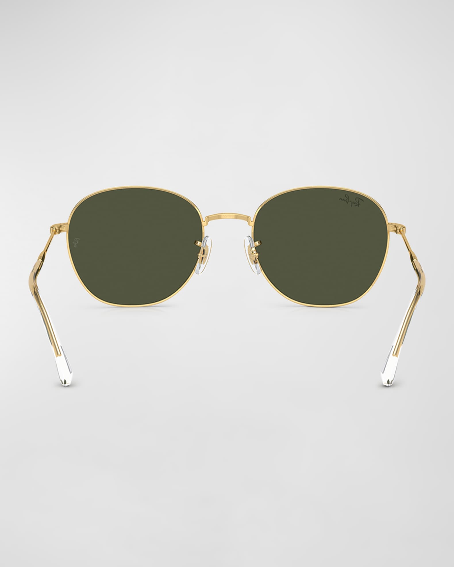 Ray-Ban Sleek Metal Round Sunglasses, 55MM | Neiman Marcus