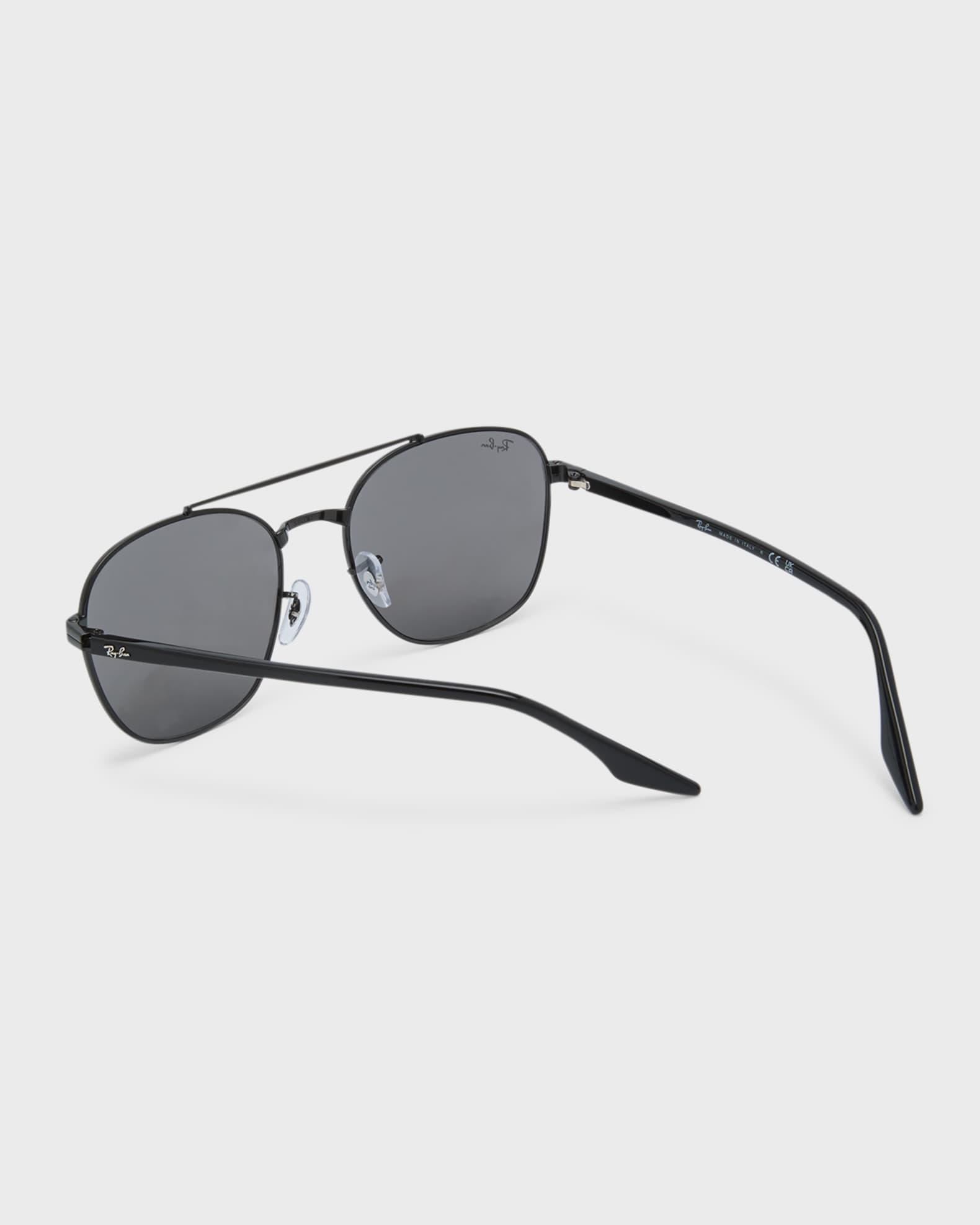 Ray-Ban Men's Metal Double-Bridge Square Sunglasses | Neiman Marcus