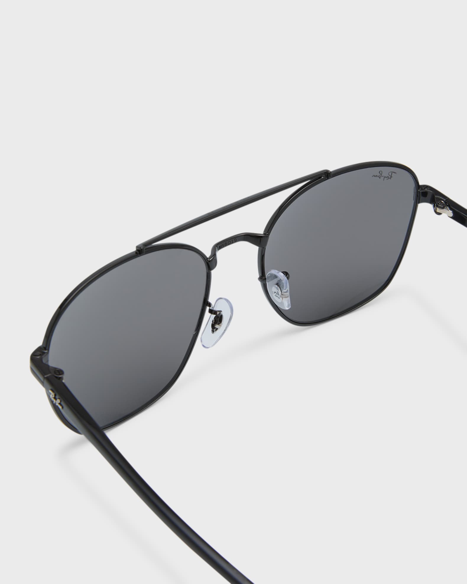 Ray-Ban Men's Metal Double-Bridge Square Sunglasses | Neiman Marcus