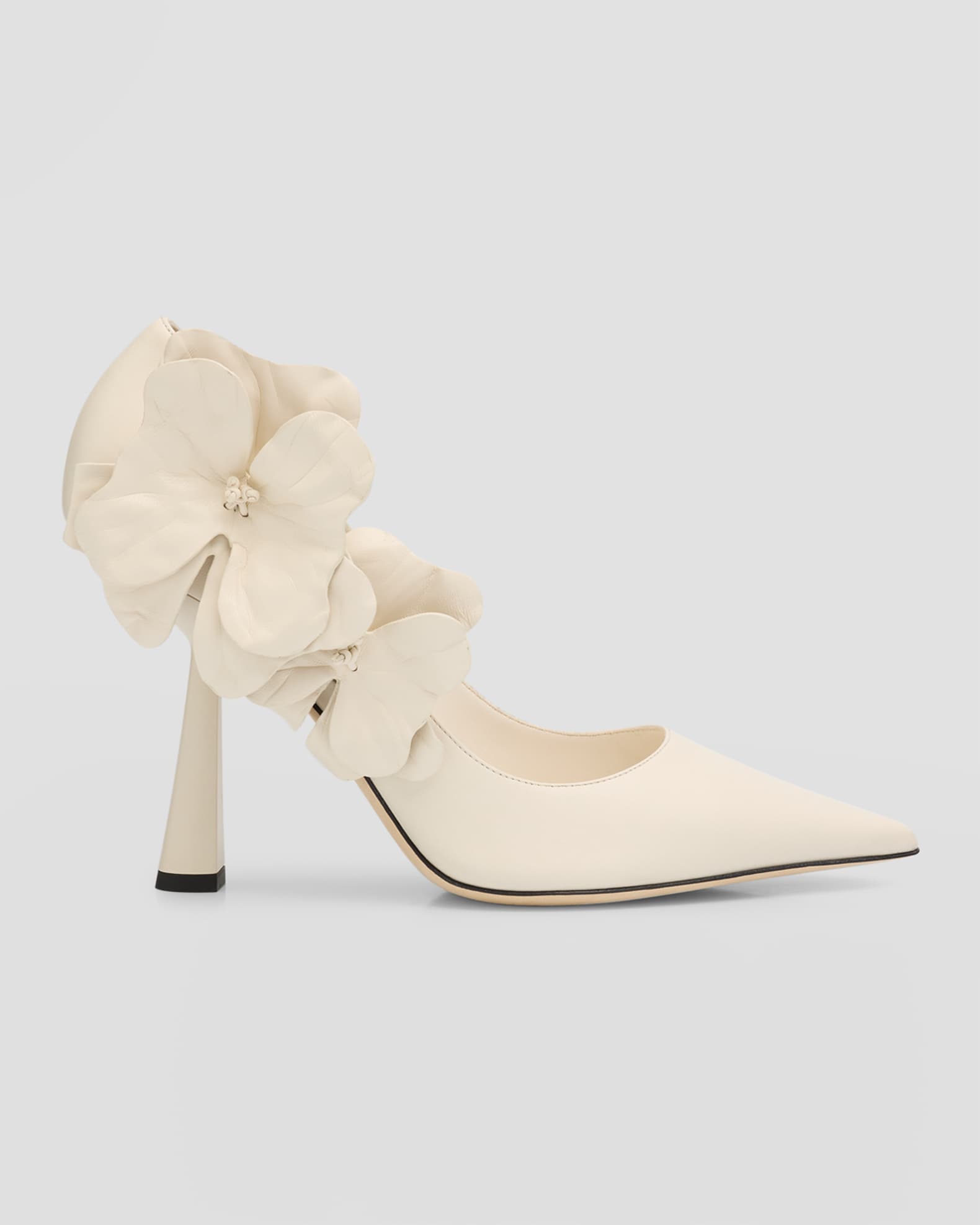 Jimmy Choo Rene Flowers Stiletto Pumps | Neiman Marcus