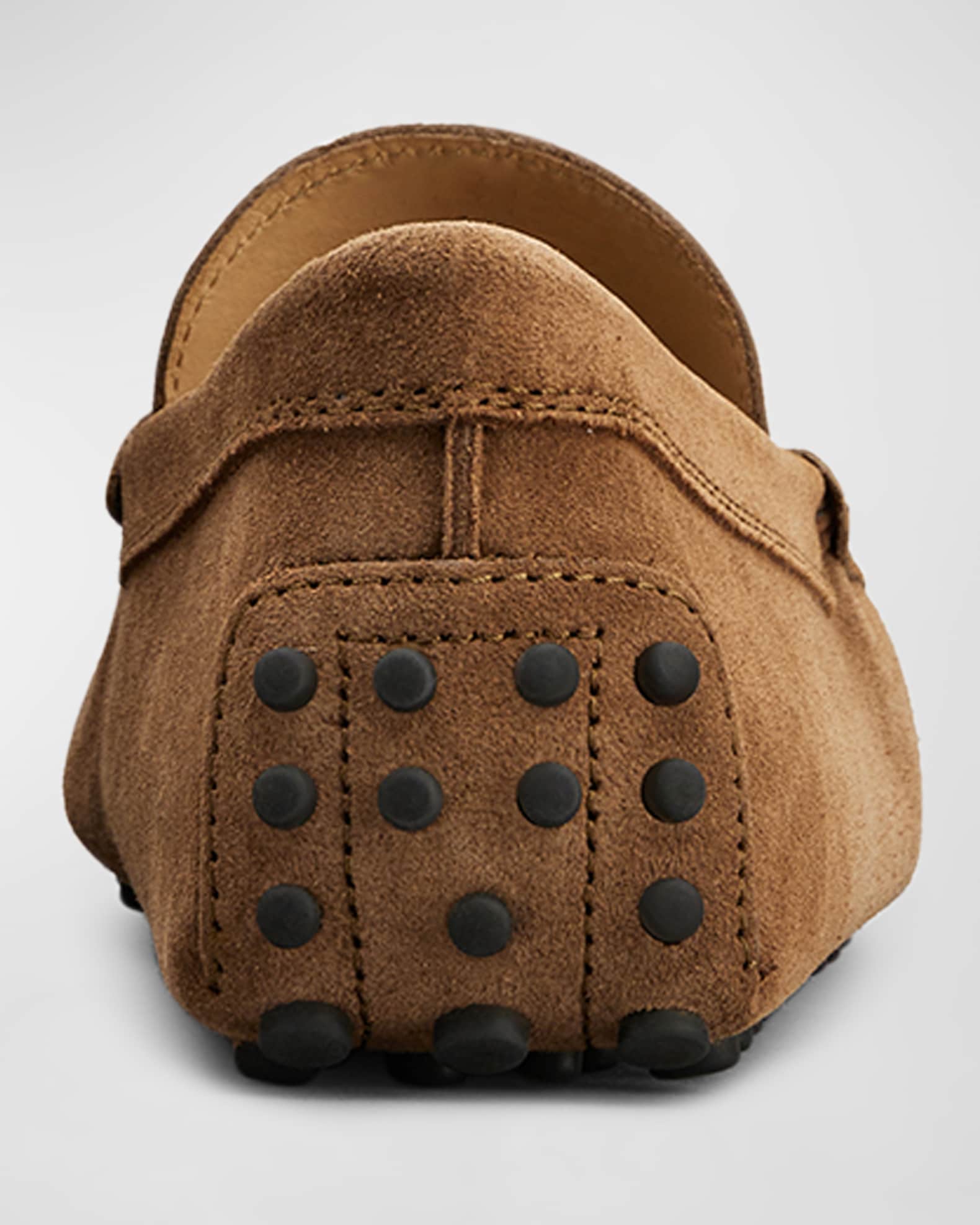 Tod's Men's Gommino Bubble Suede Moccasin Drivers | Neiman Marcus