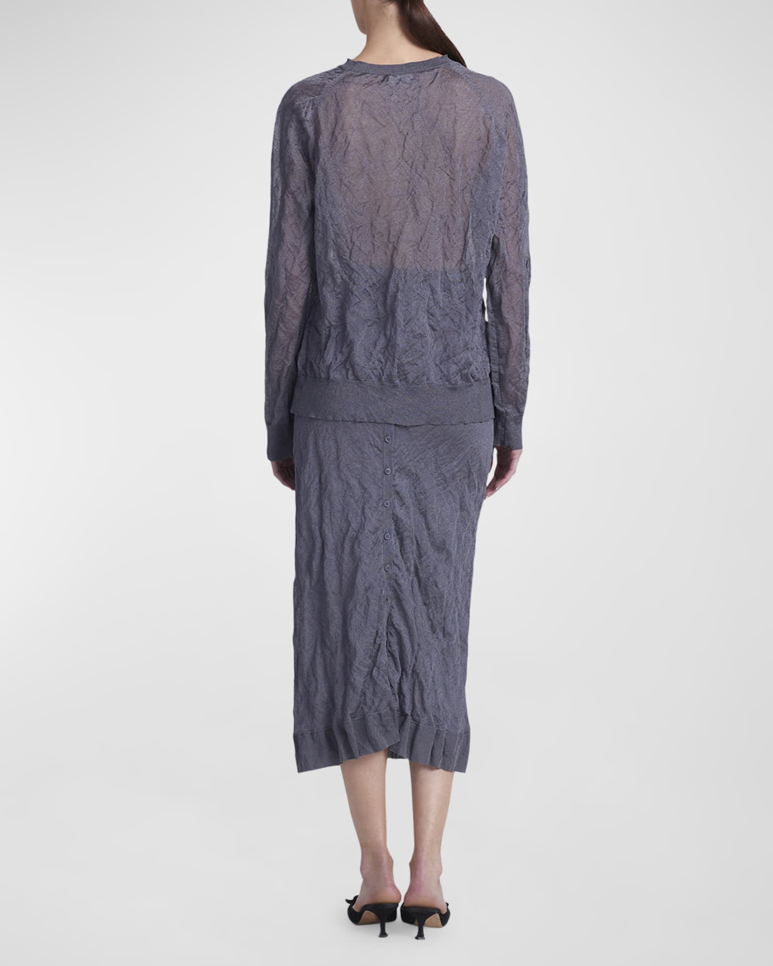 Altuzarra Terry Sheer Top | Neiman Marcus