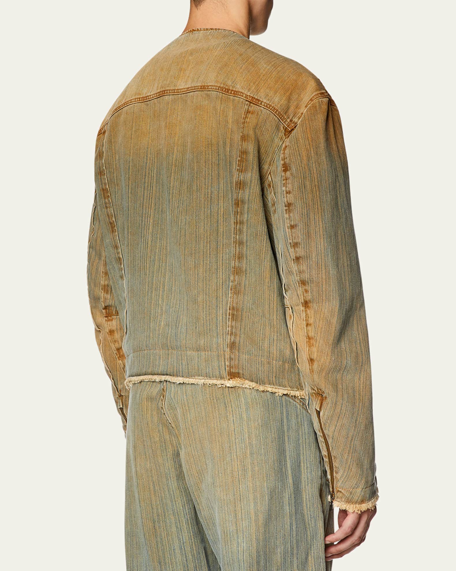 Diesel Men's D-Marge-Fsd Washed Denim Jacket | Neiman Marcus