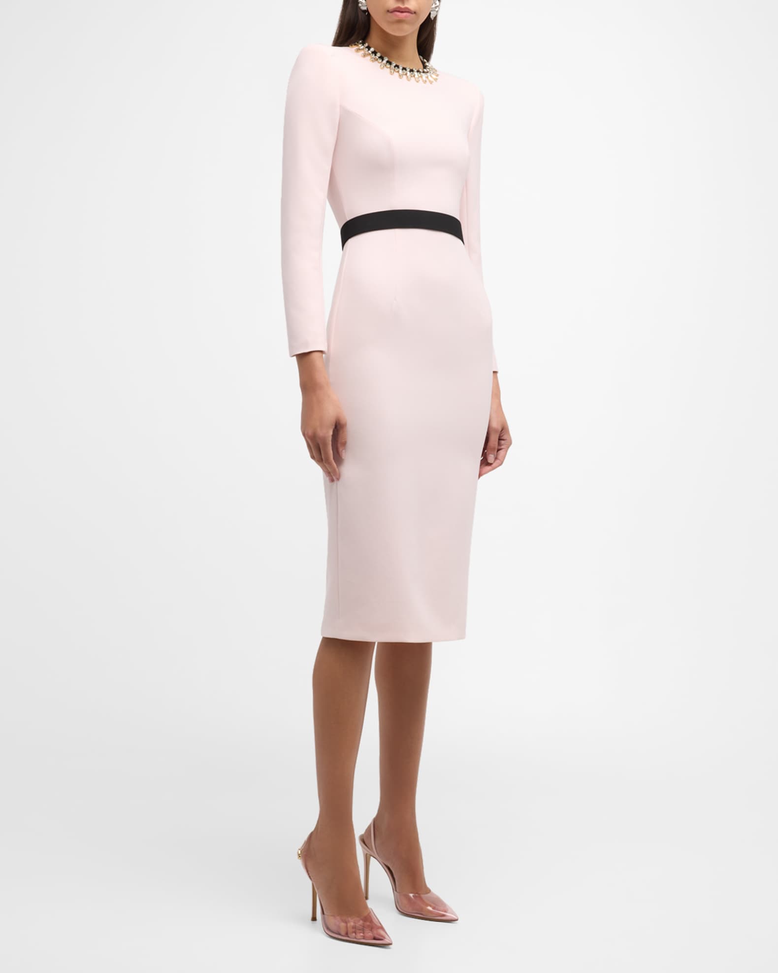 Jenny Packham Thetis Embellished Sheath Dress | Neiman Marcus