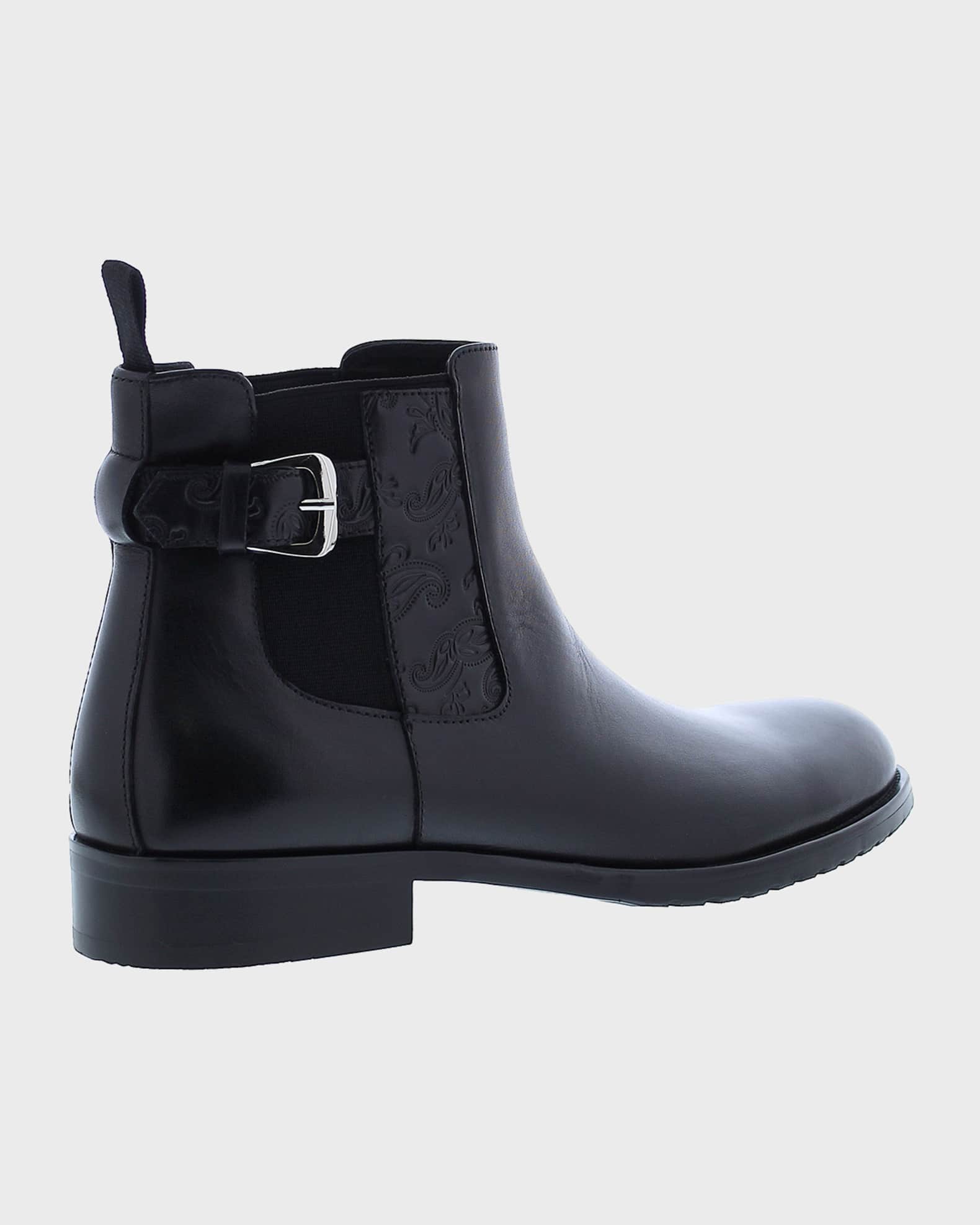 Robert Graham Men's Arno Leather Chelsea Boots | Neiman Marcus