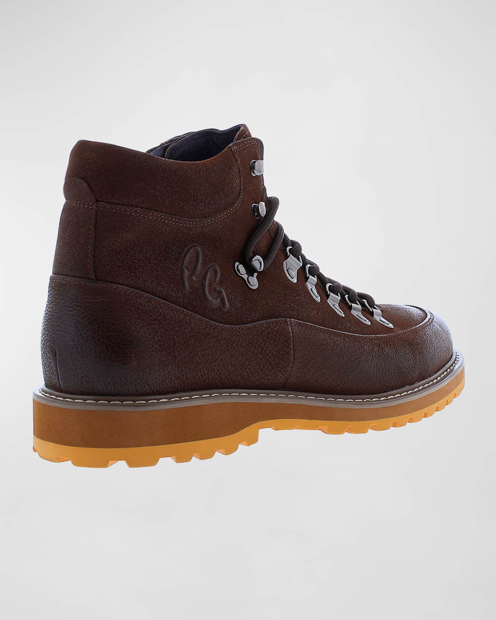 Robert Graham Men's Sultan Leather Hiking Boots | Neiman Marcus