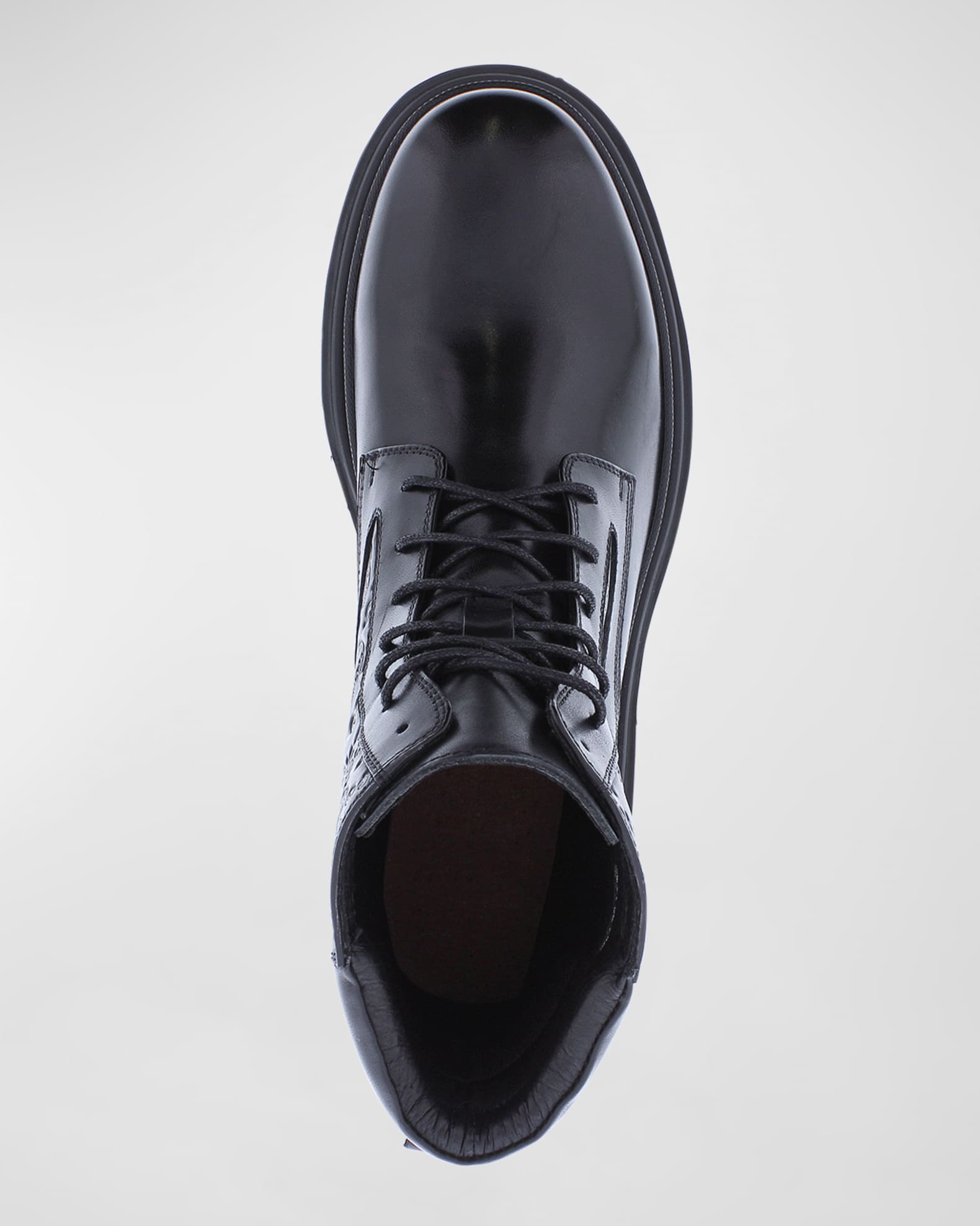 Robert Graham Men's Geneva Embossed Leather Lace-Up Boots | Neiman Marcus