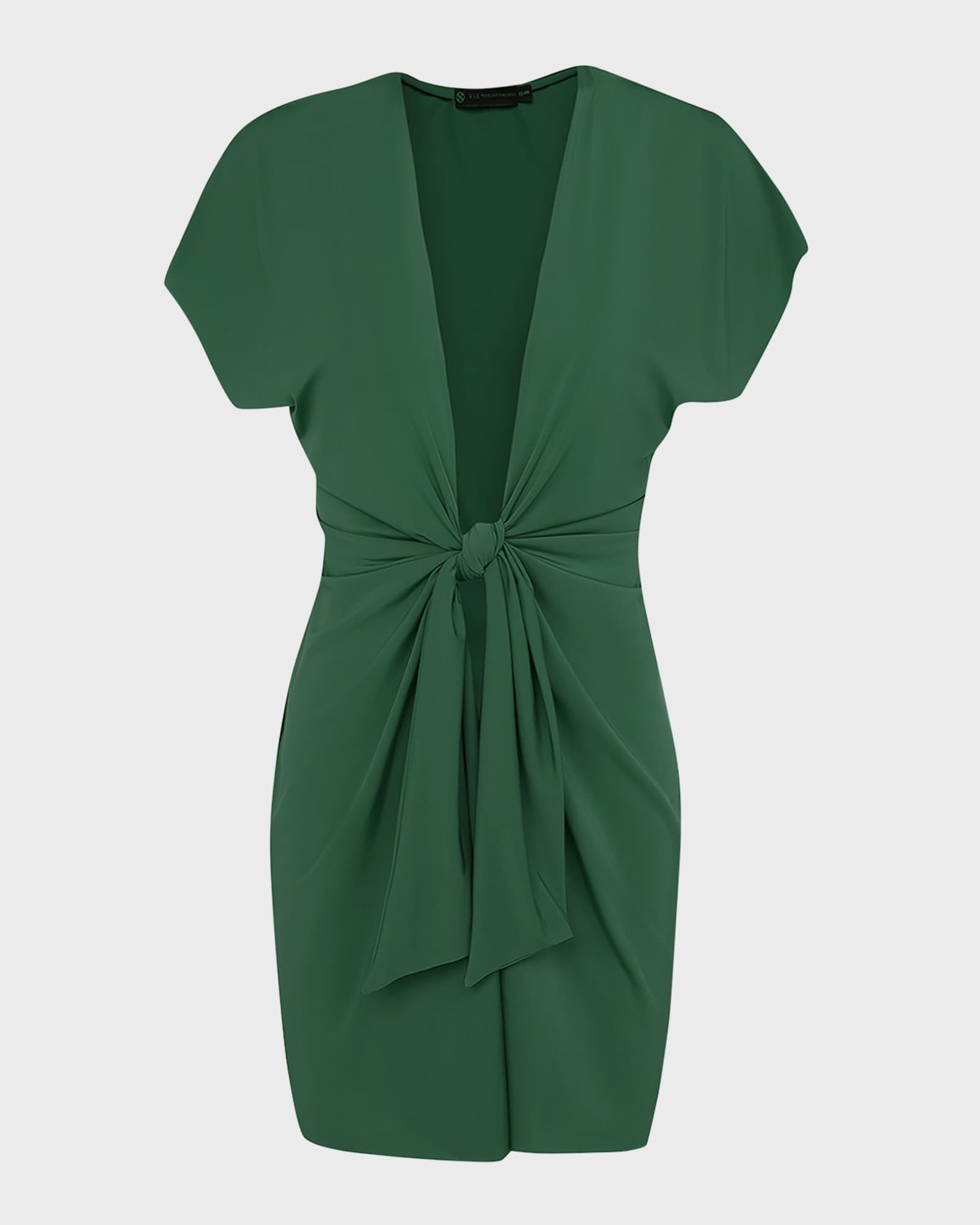 Vix Solid Sasha Mini Dress Coverup | Neiman Marcus