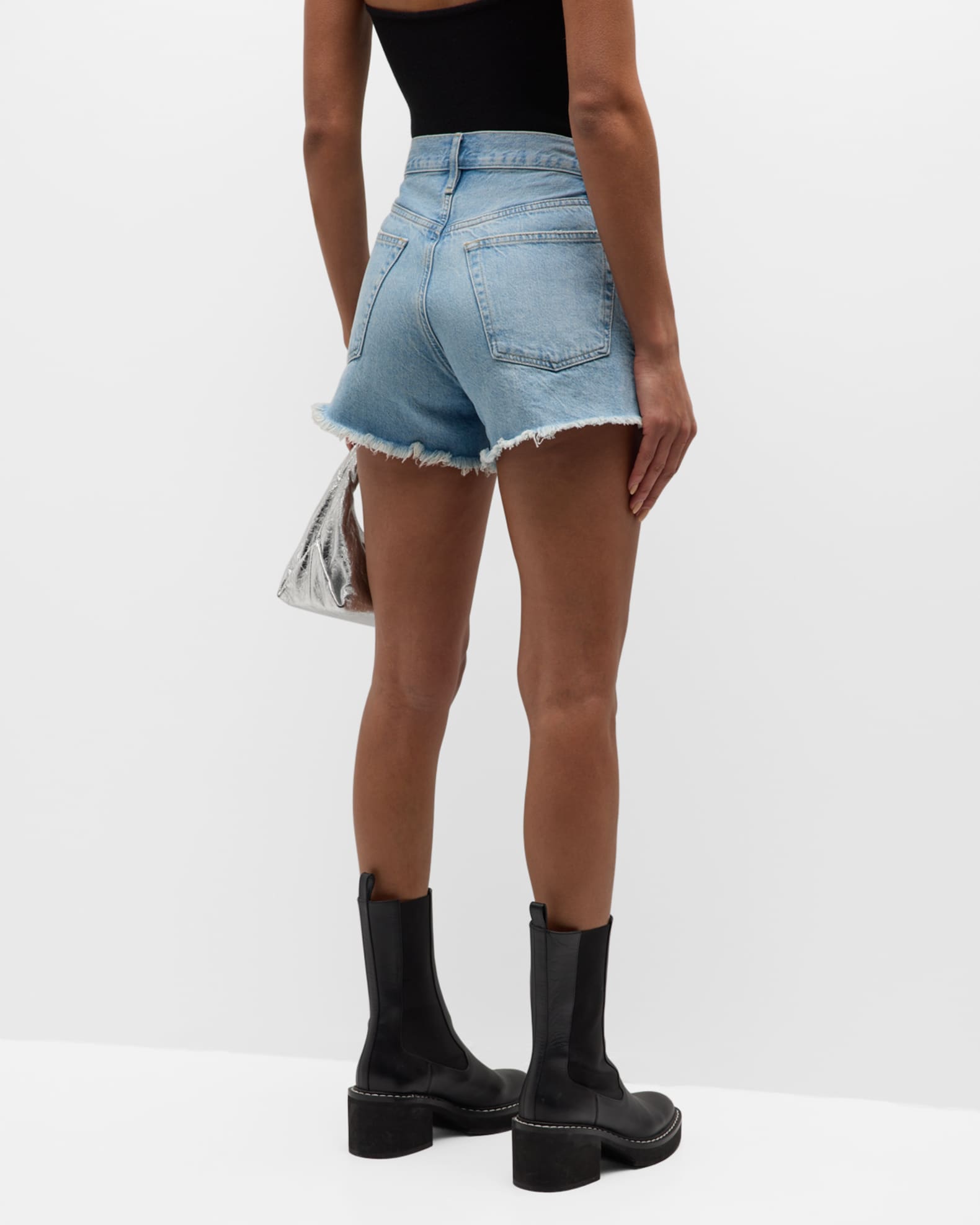 FRAME Le Super High Shorts | Neiman Marcus
