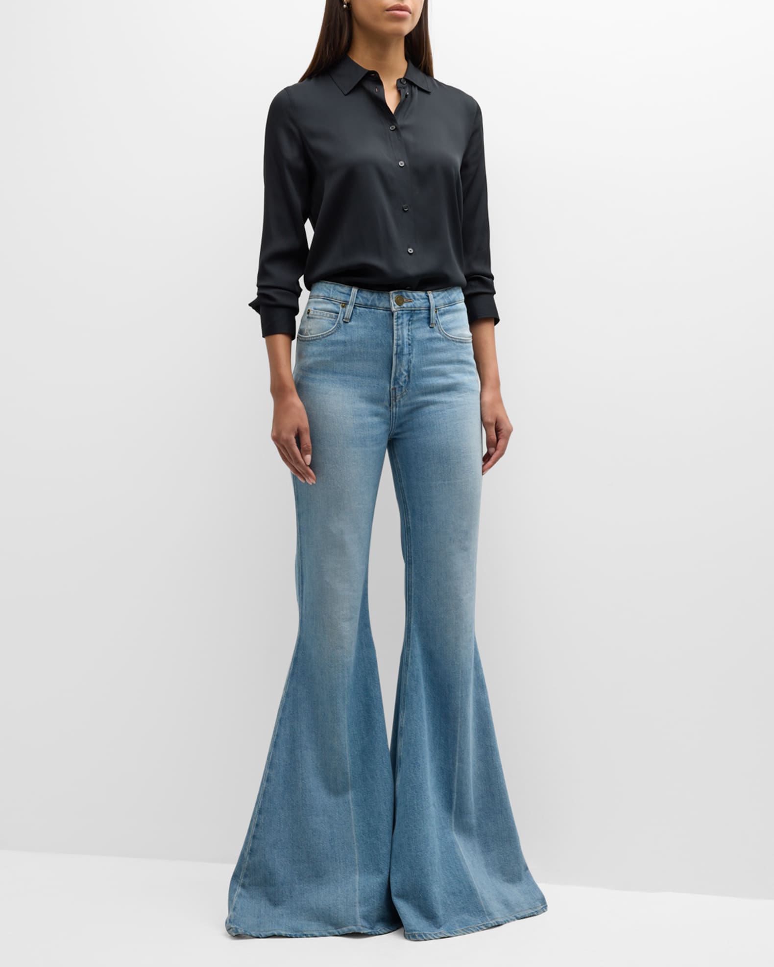 FRAME The Extreme Flare Jeans | Neiman Marcus