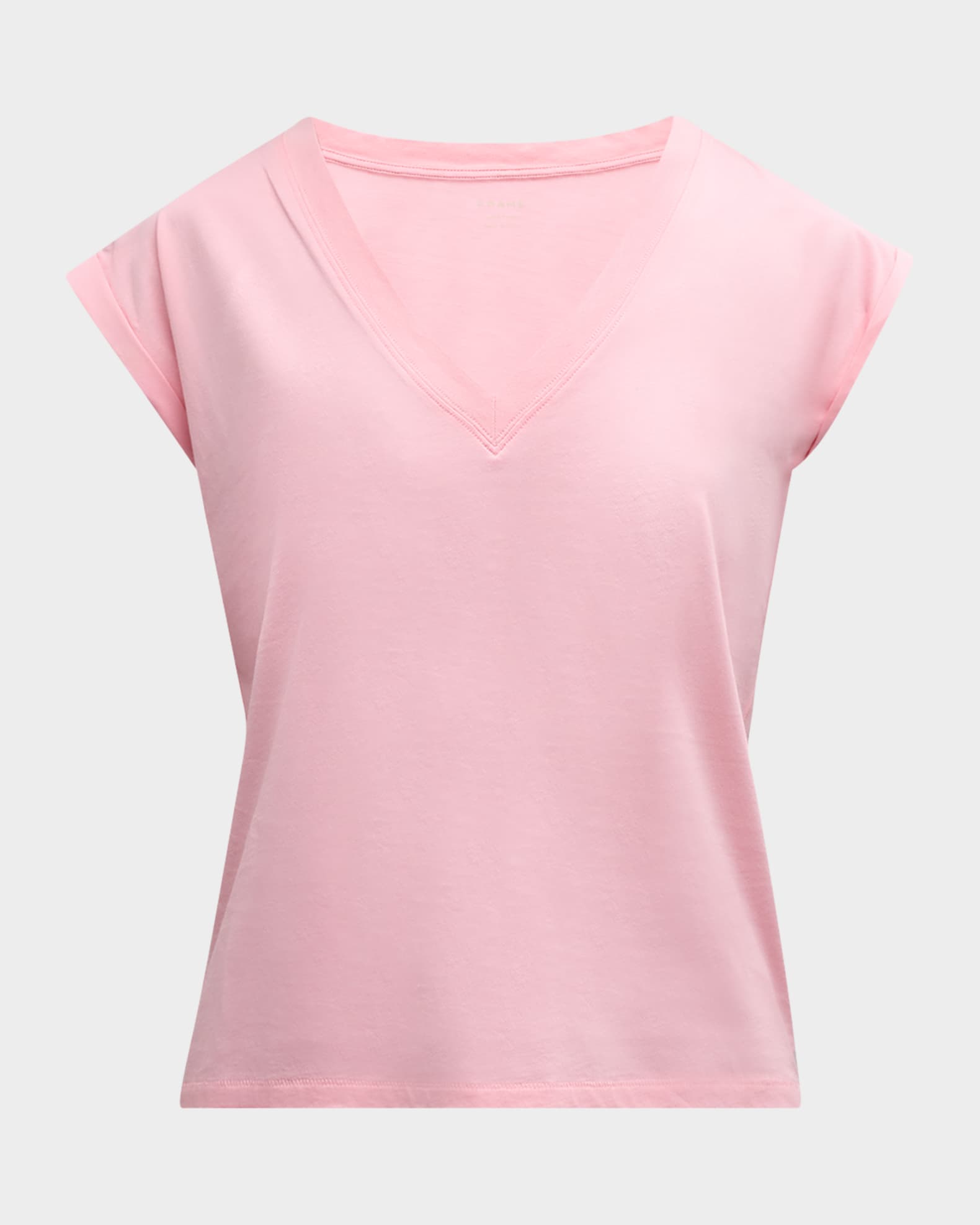 FRAME Easy V-Neck Tee | Neiman Marcus