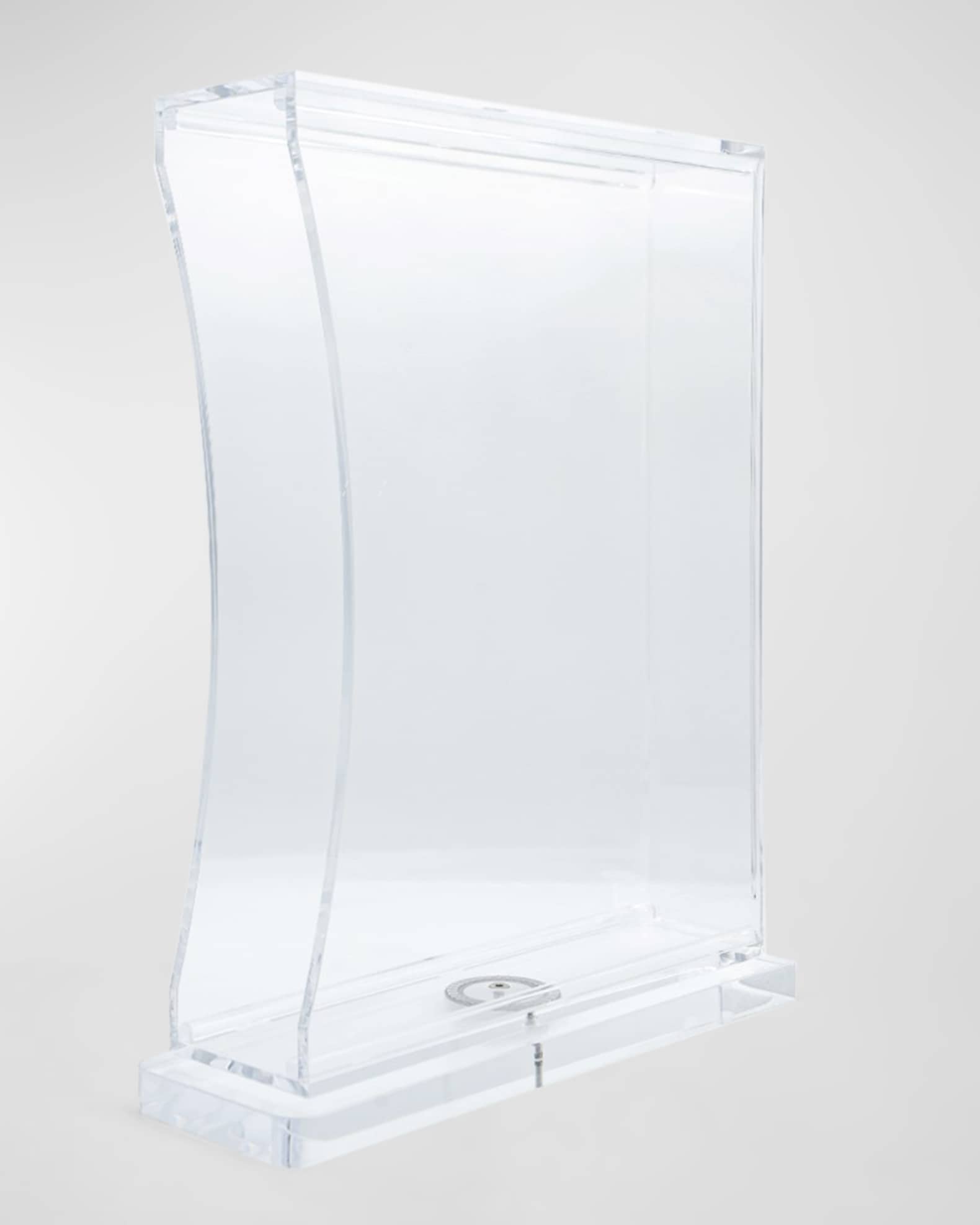 D'ORO Collection Crystal Effect Rotating Book Showcase | Neiman Marcus