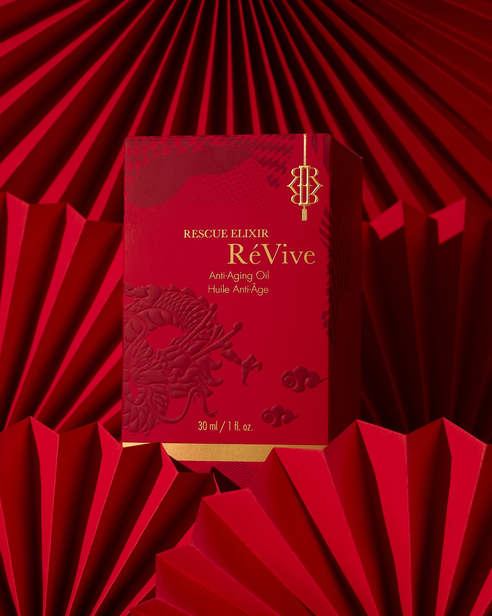 ReVive Limited Edition Lunar New Year 2024 Rescue Elixir, 1 oz ...